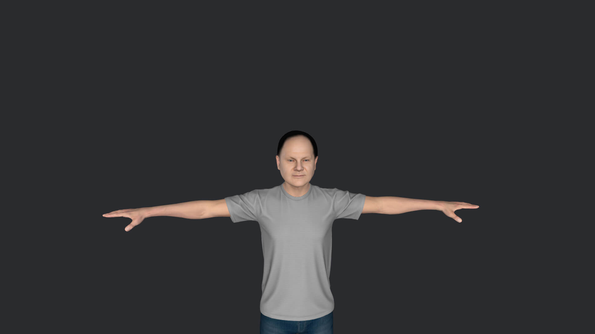 Olaf Scholz Realistic Full Body Fully Rigged Character - 3D Model by ...