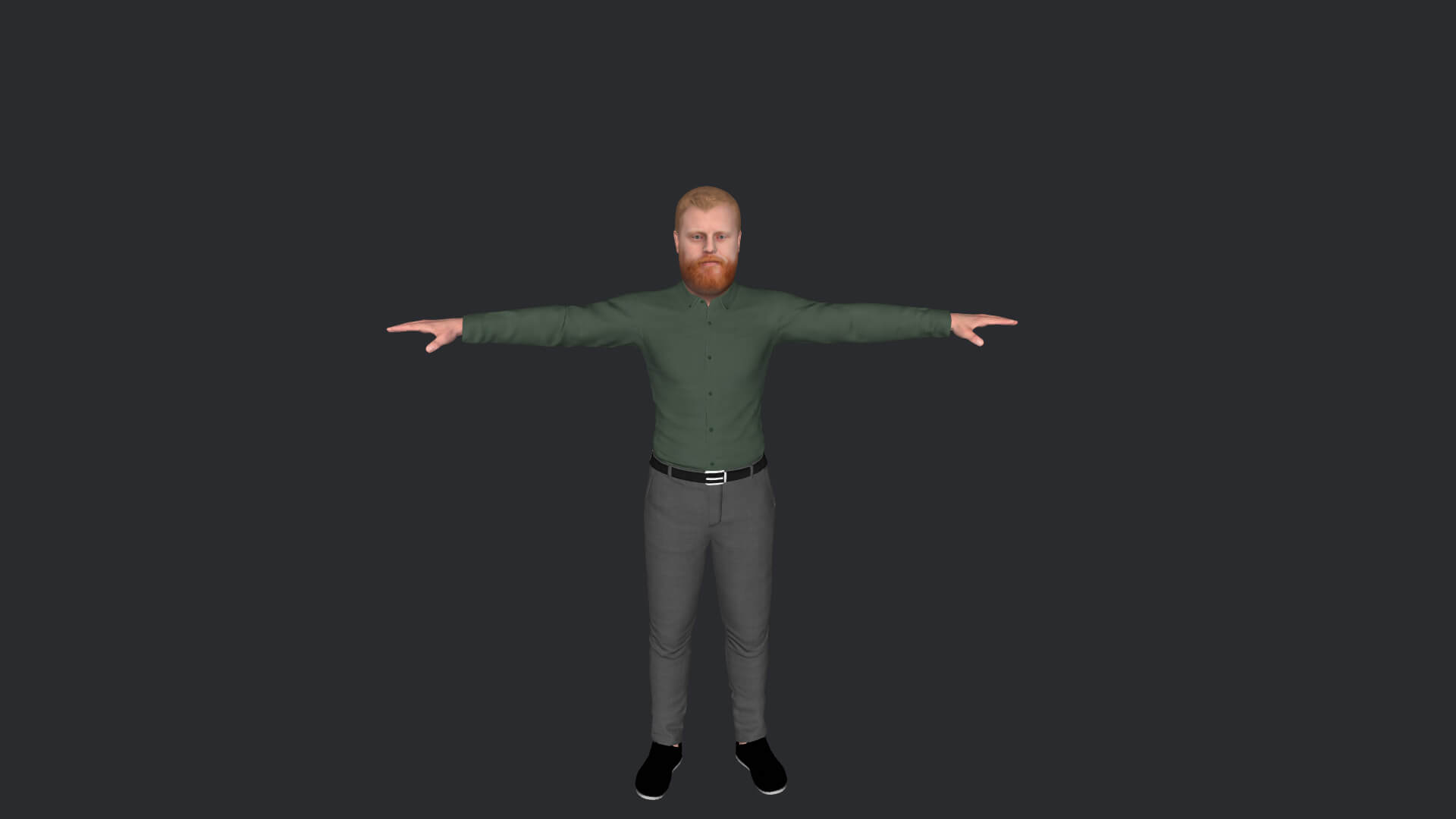 Oliver Anthony Realistic Full Body Fully Rigged Character - 3D Model by ...