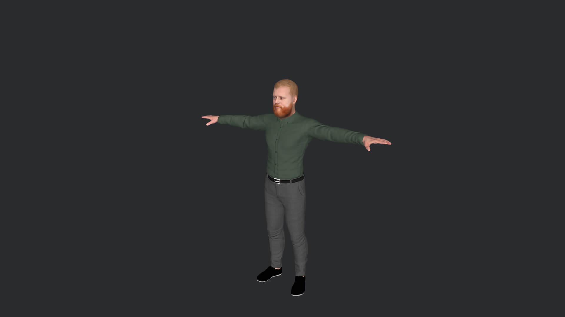 Oliver Anthony Realistic Full Body Fully Rigged Character - 3D Model by ...