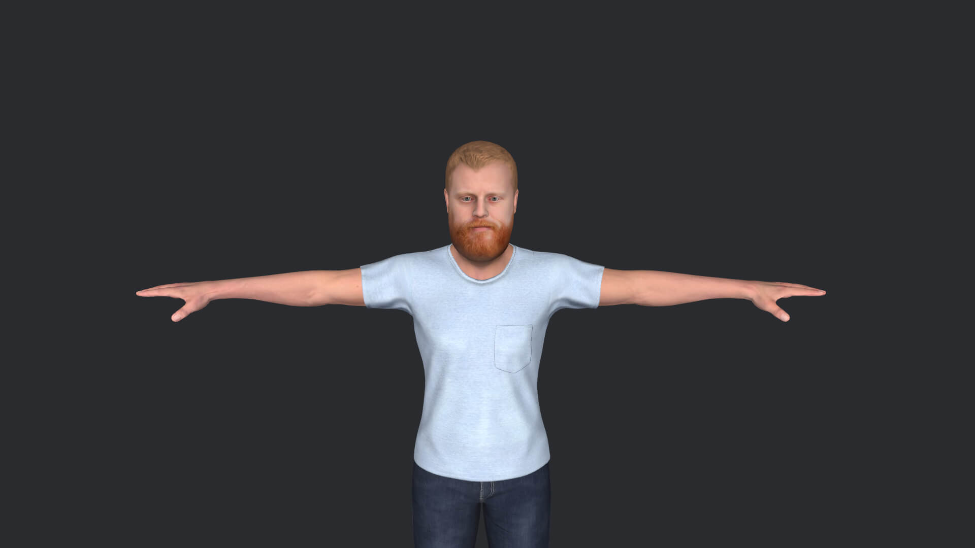 Oliver Anthony Realistic Full Body Fully Rigged Character - 3D Model by ...