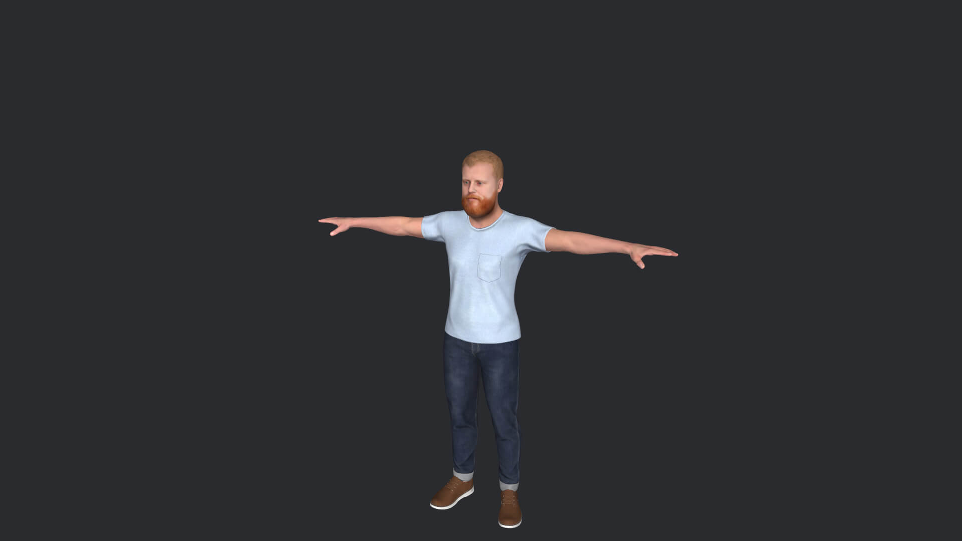Oliver Anthony Realistic Full Body Fully Rigged Character - 3D Model by ...