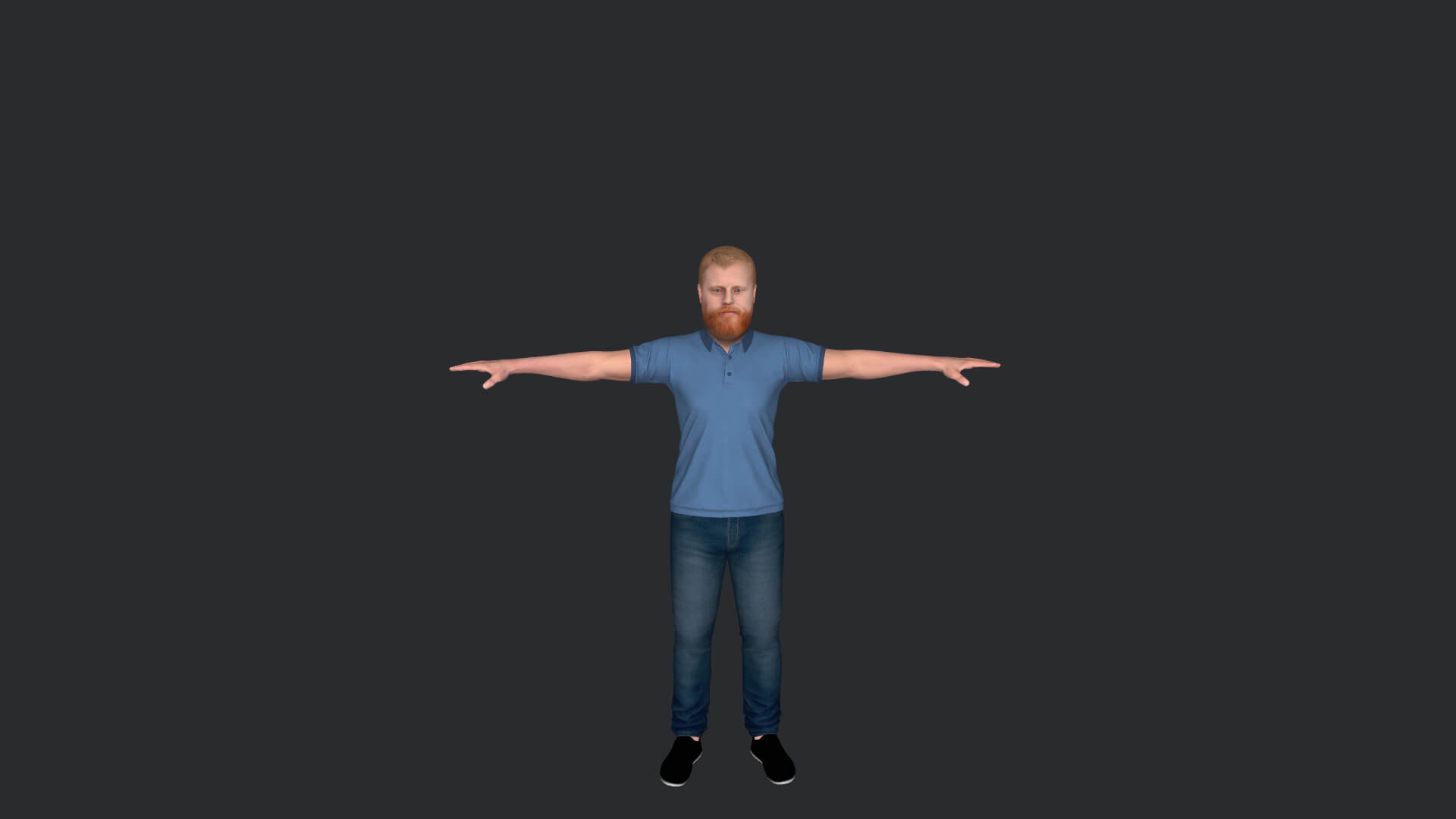 Oliver Anthony Realistic Full Body Fully Rigged Character - 3D Model by ...