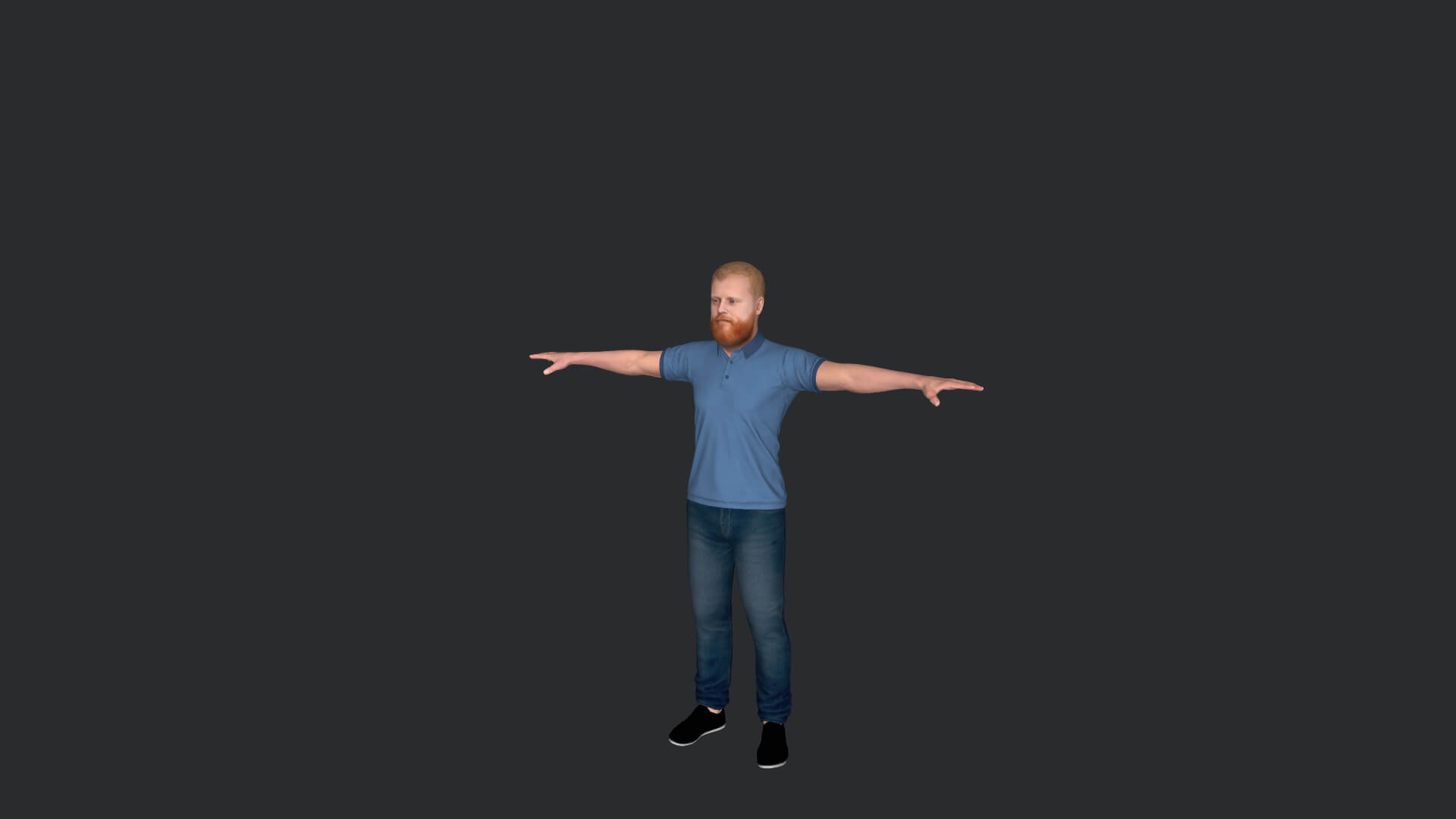 Oliver Anthony Realistic Full Body Fully Rigged Character - 3D Model by ...