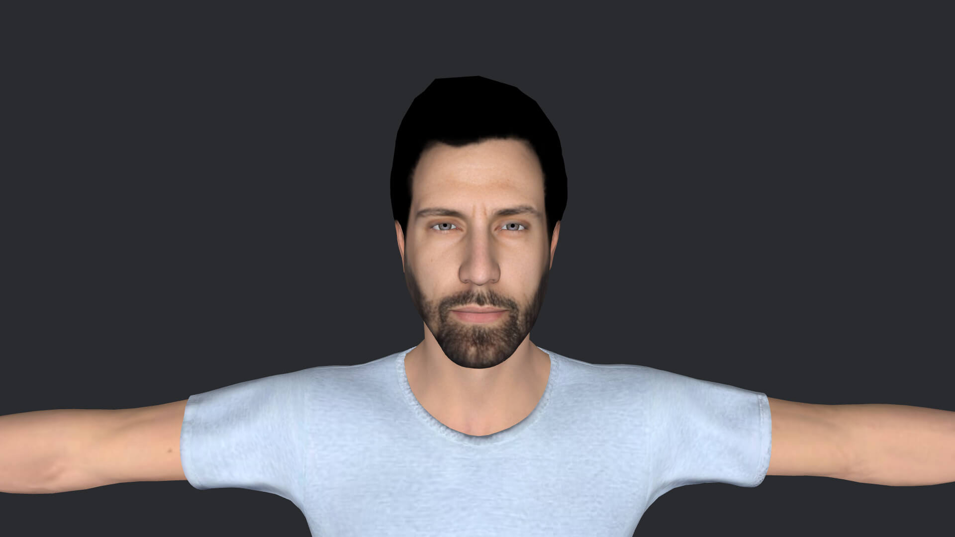 Olivier Raynal Realistic Full Body Fully Rigged Character - 3D Model by ...