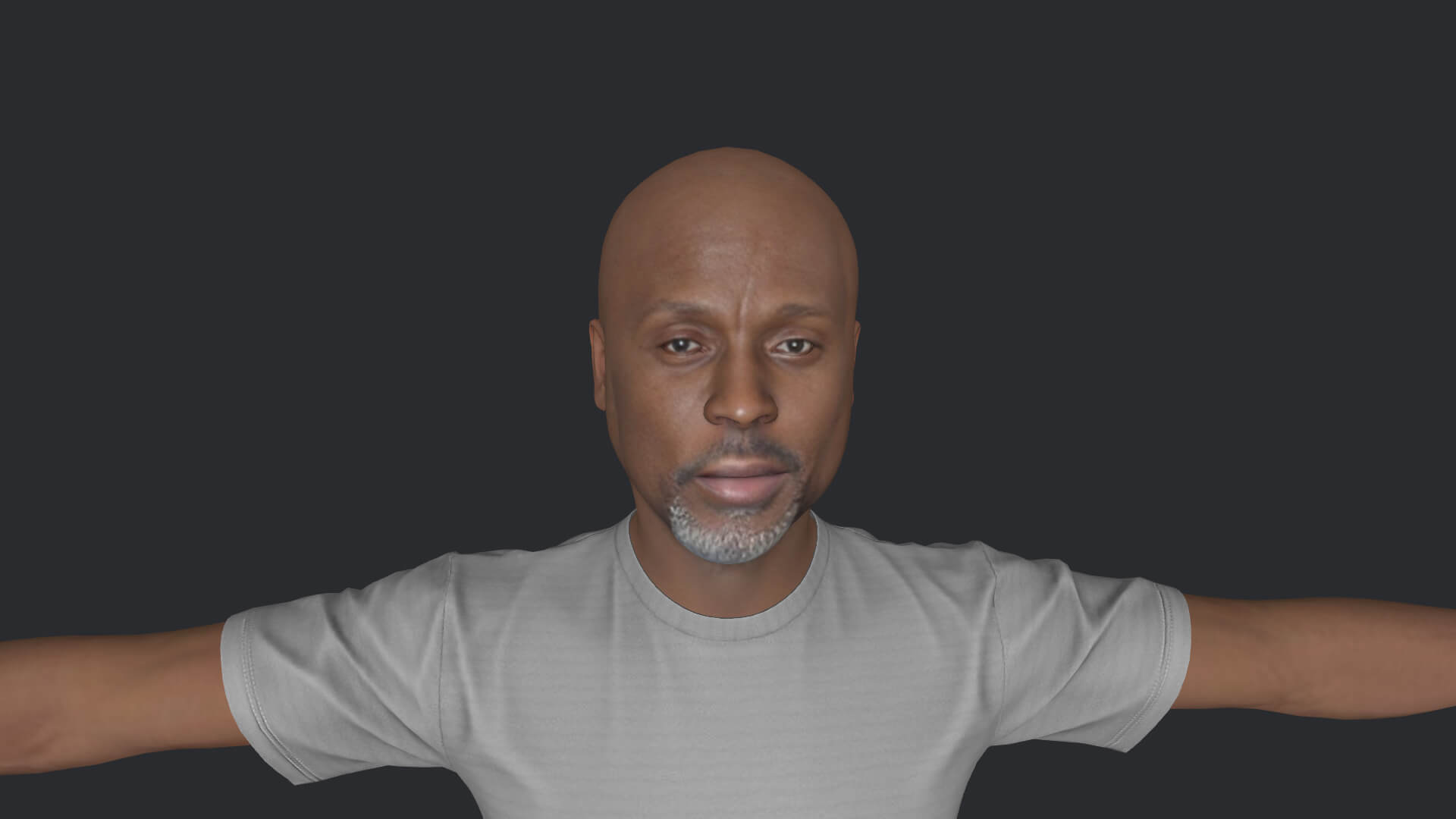 Omar Little Realistic Full Body Fully Rigged Character - 3D Model by meta avatars