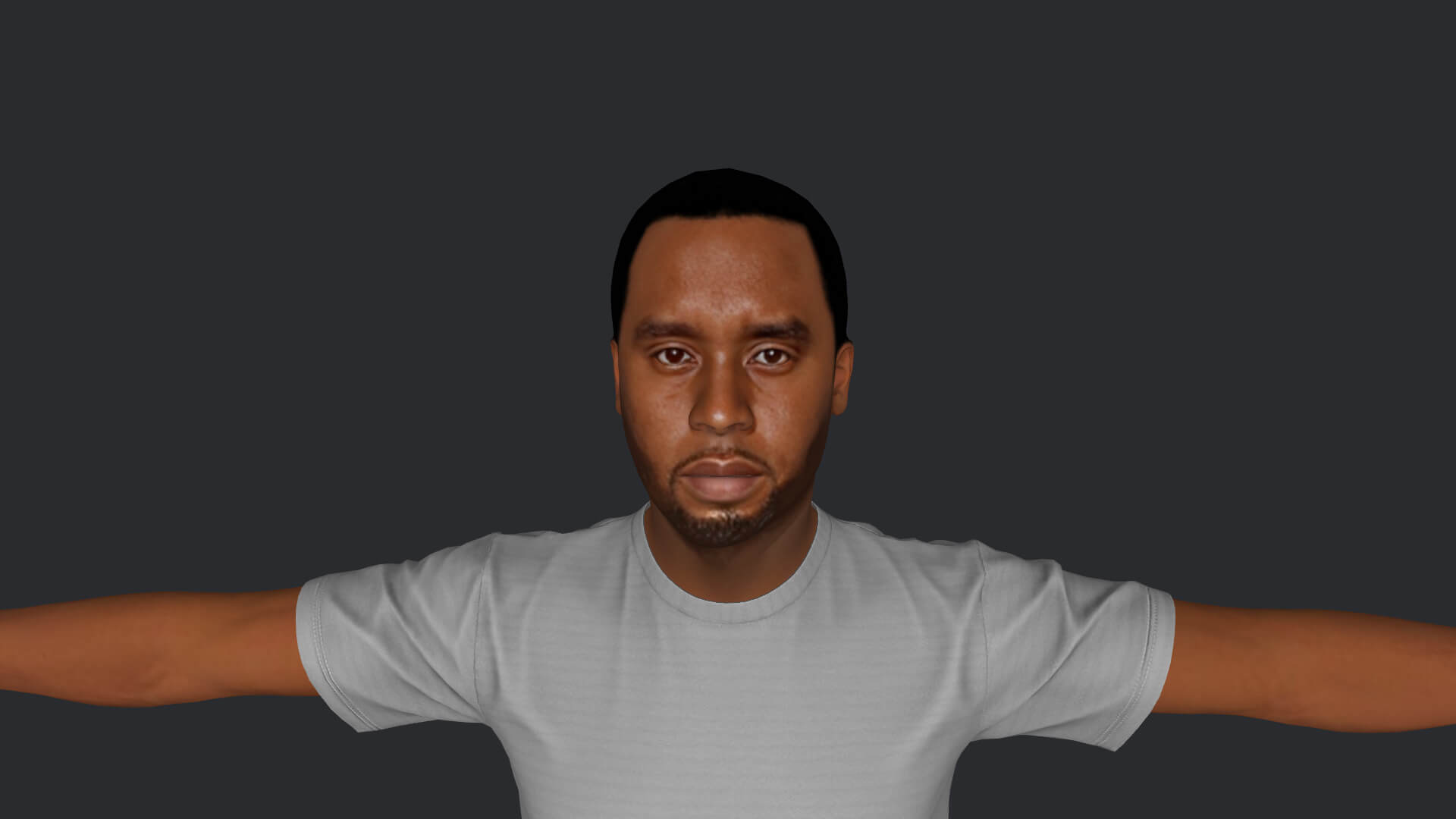 P Diddy Realistic Full Body Fully Rigged Character - 3D Model by meta ...