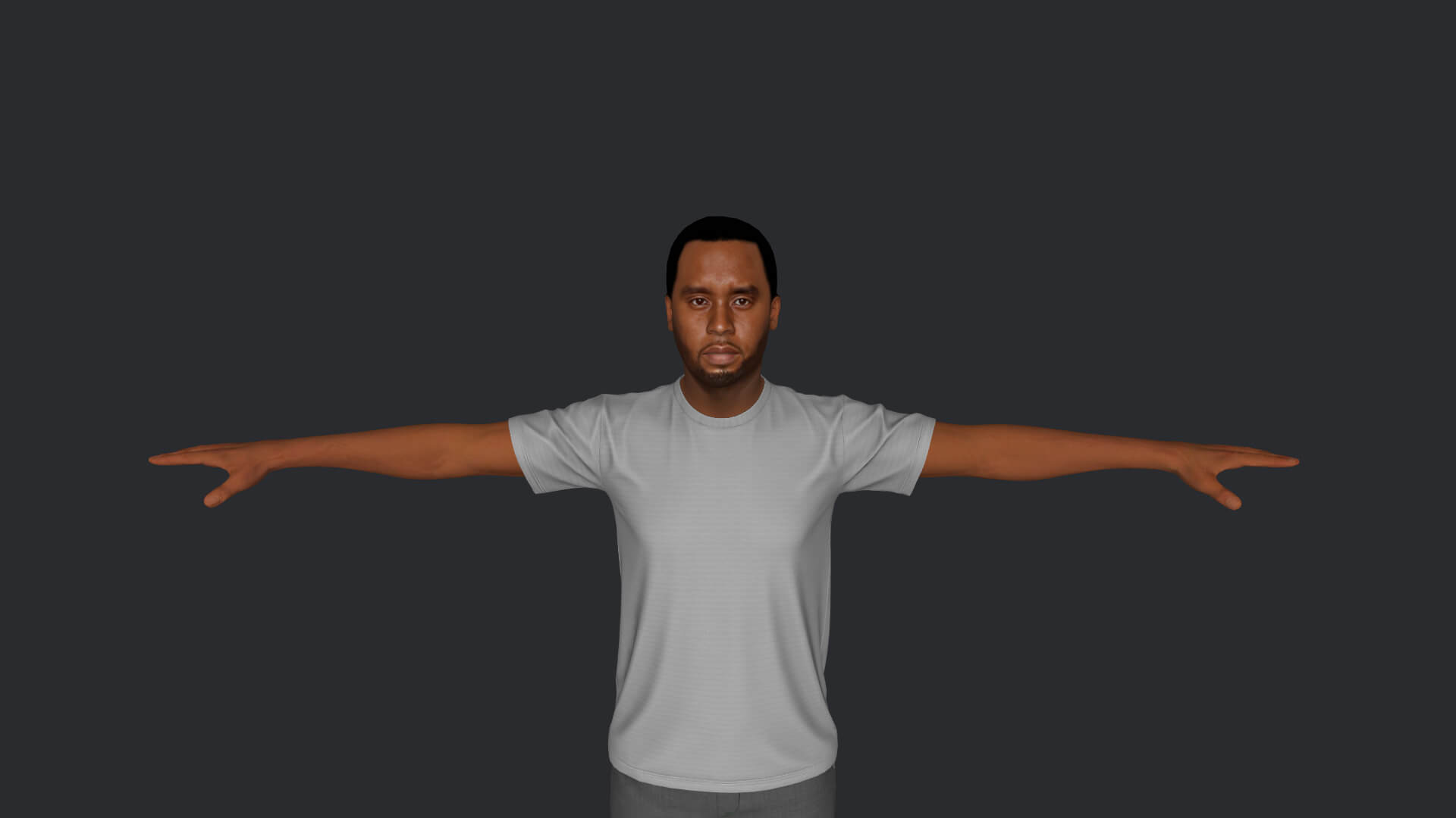 P Diddy Realistic Full Body Fully Rigged Character - 3D Model by meta ...