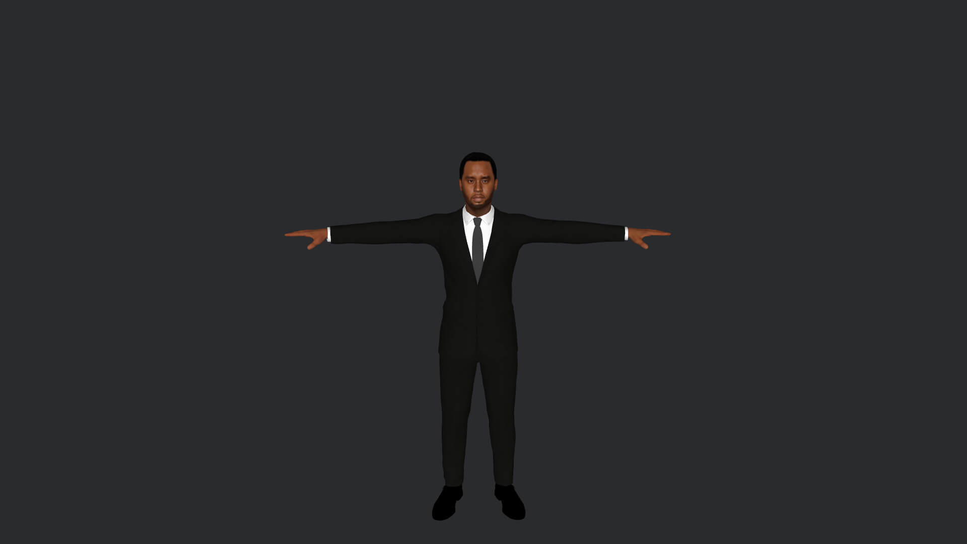 P Diddy Realistic Full Body Fully Rigged Character - 3D Model by meta ...