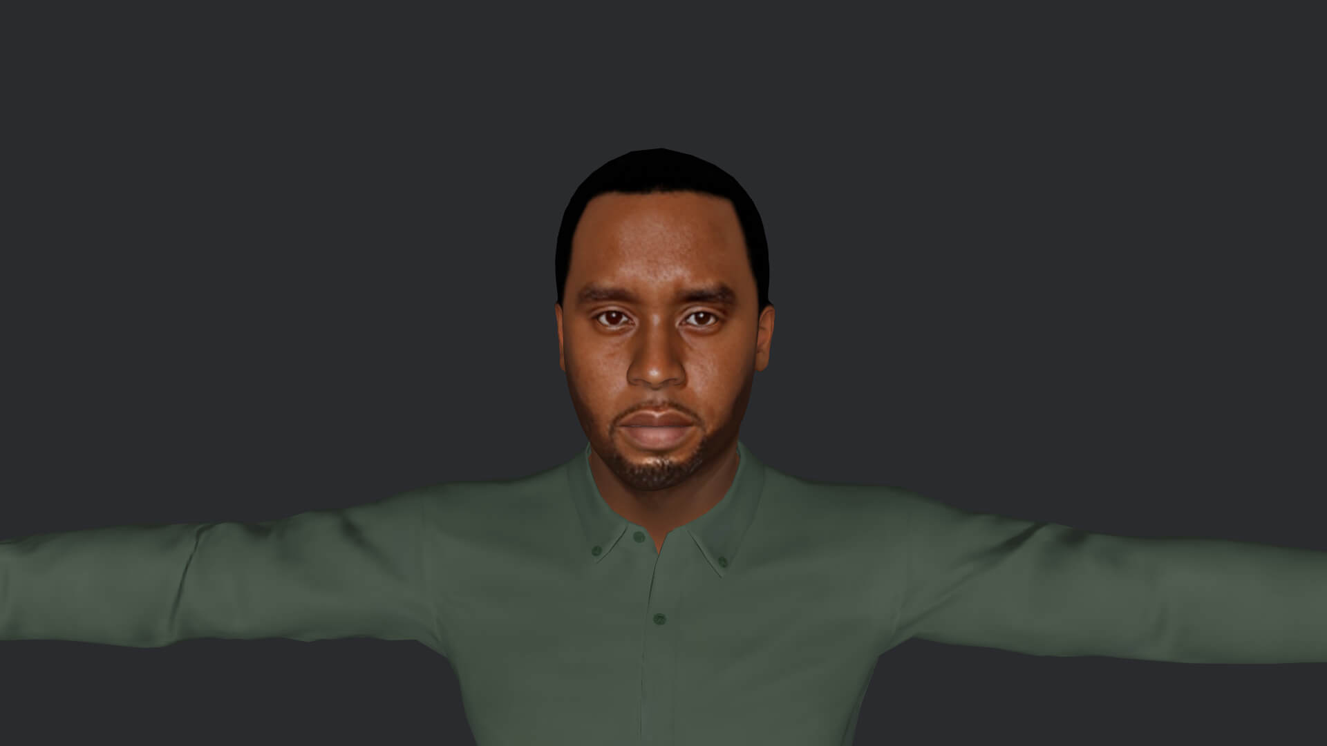 P Diddy Realistic Full Body Fully Rigged Character - 3D Model by meta ...