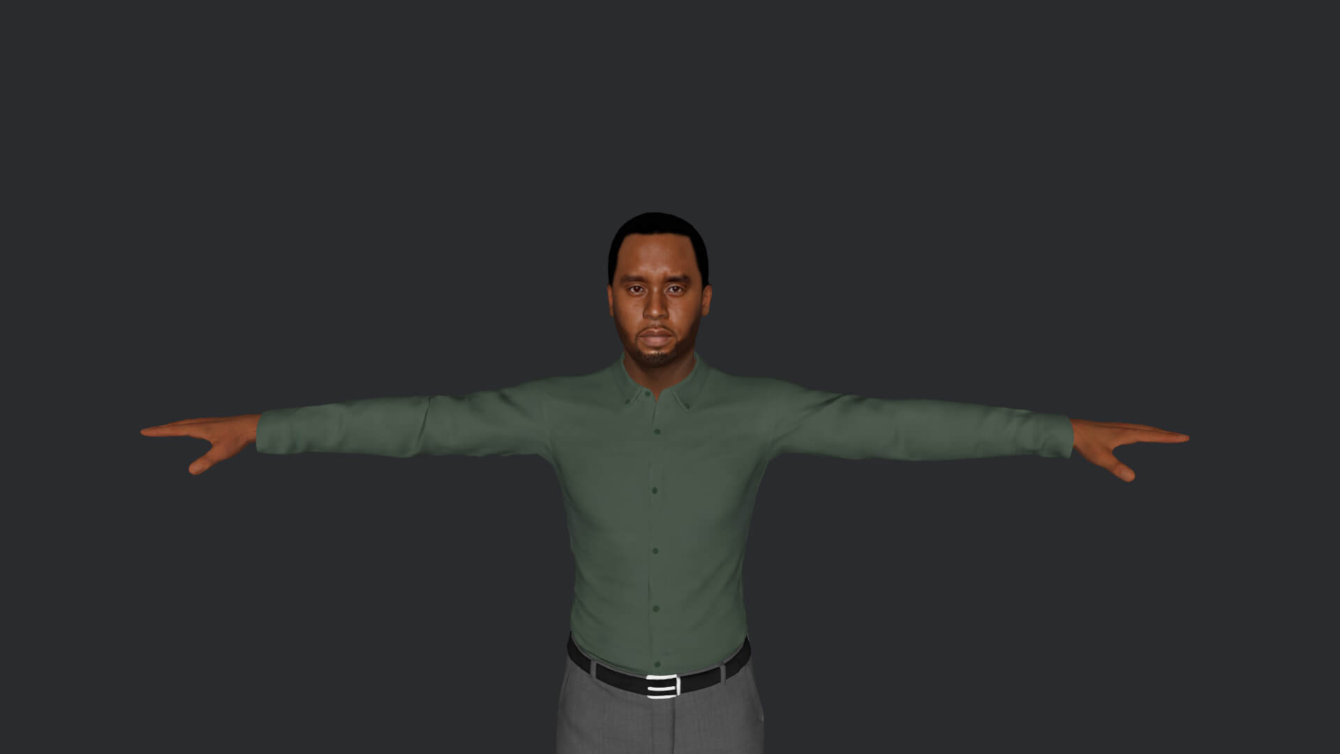 P Diddy Realistic Full Body Fully Rigged Character - 3D Model by meta ...