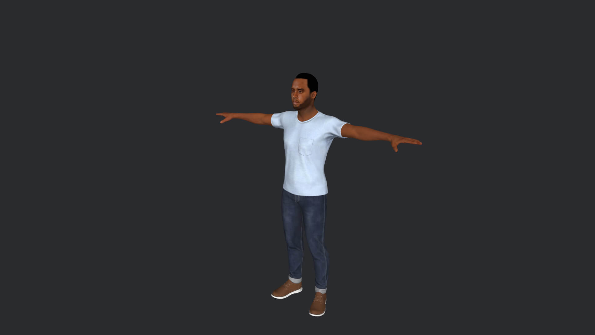 P Diddy Realistic Full Body Fully Rigged Character - 3D Model by meta ...