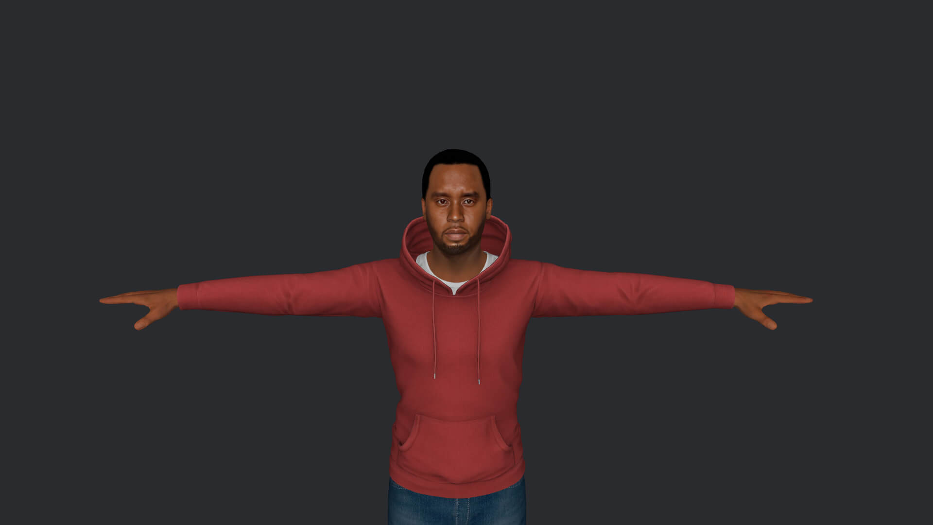 P Diddy Realistic Full Body Fully Rigged Character - 3D Model by meta ...