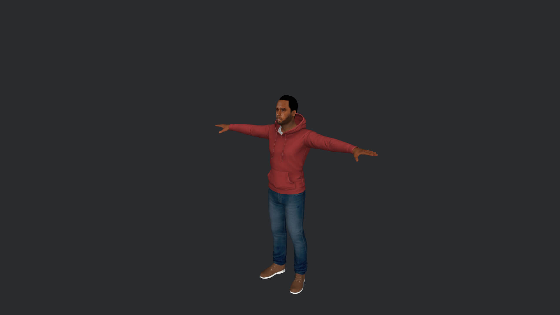 P Diddy Realistic Full Body Fully Rigged Character - 3D Model by meta ...