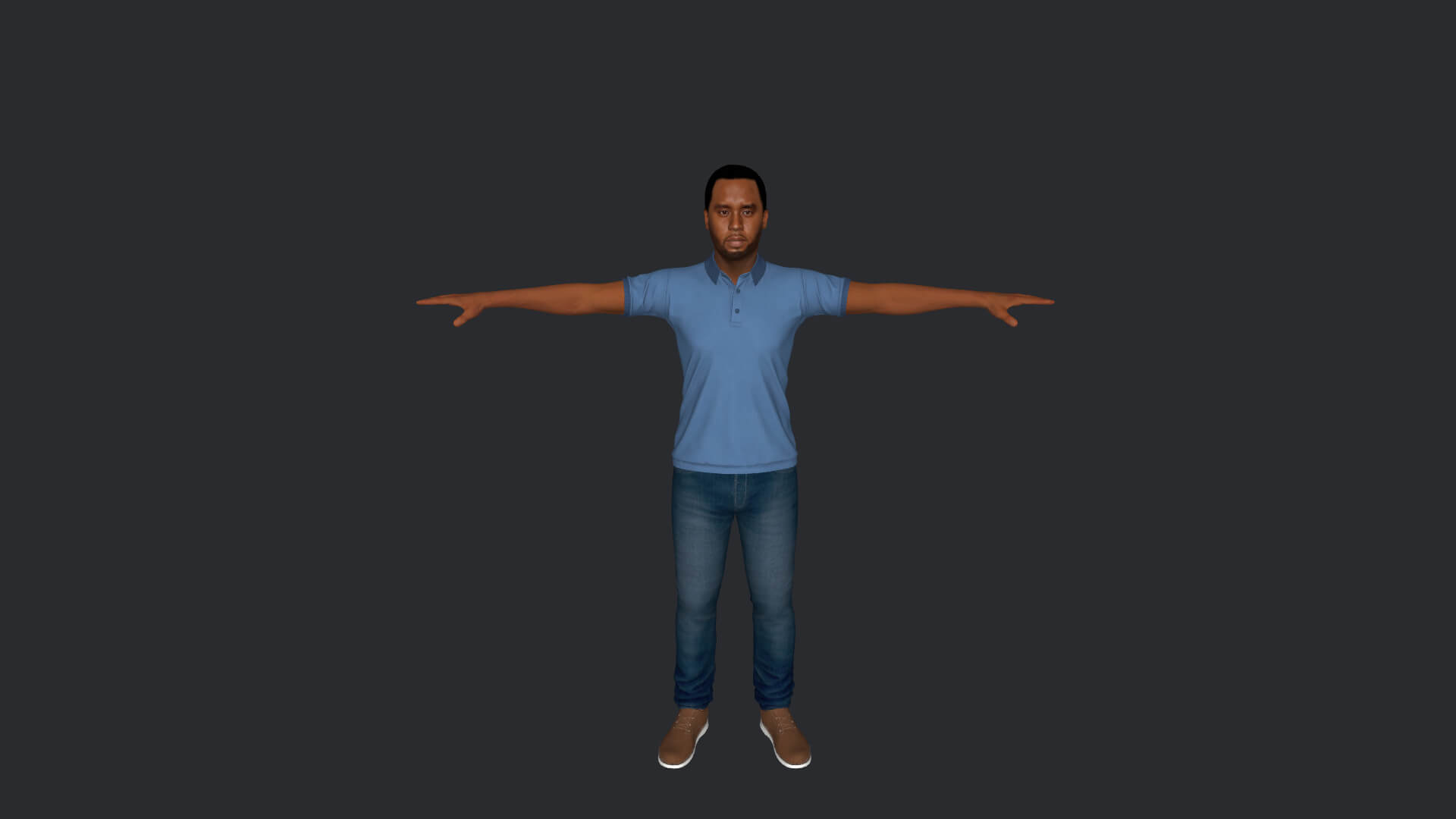 P Diddy Realistic Full Body Fully Rigged Character - 3D Model by meta ...