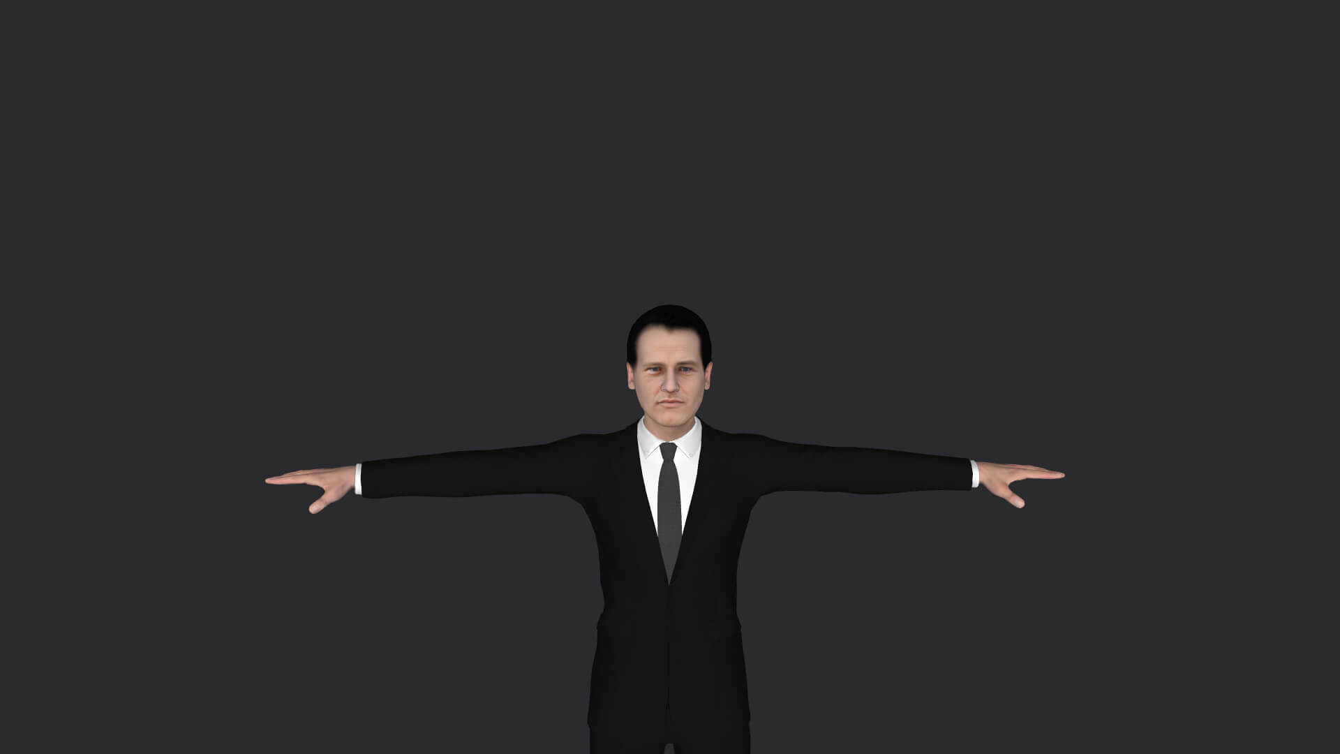 Paul Newman Realistic Full Body Fully Rigged Character - 3D Model by ...