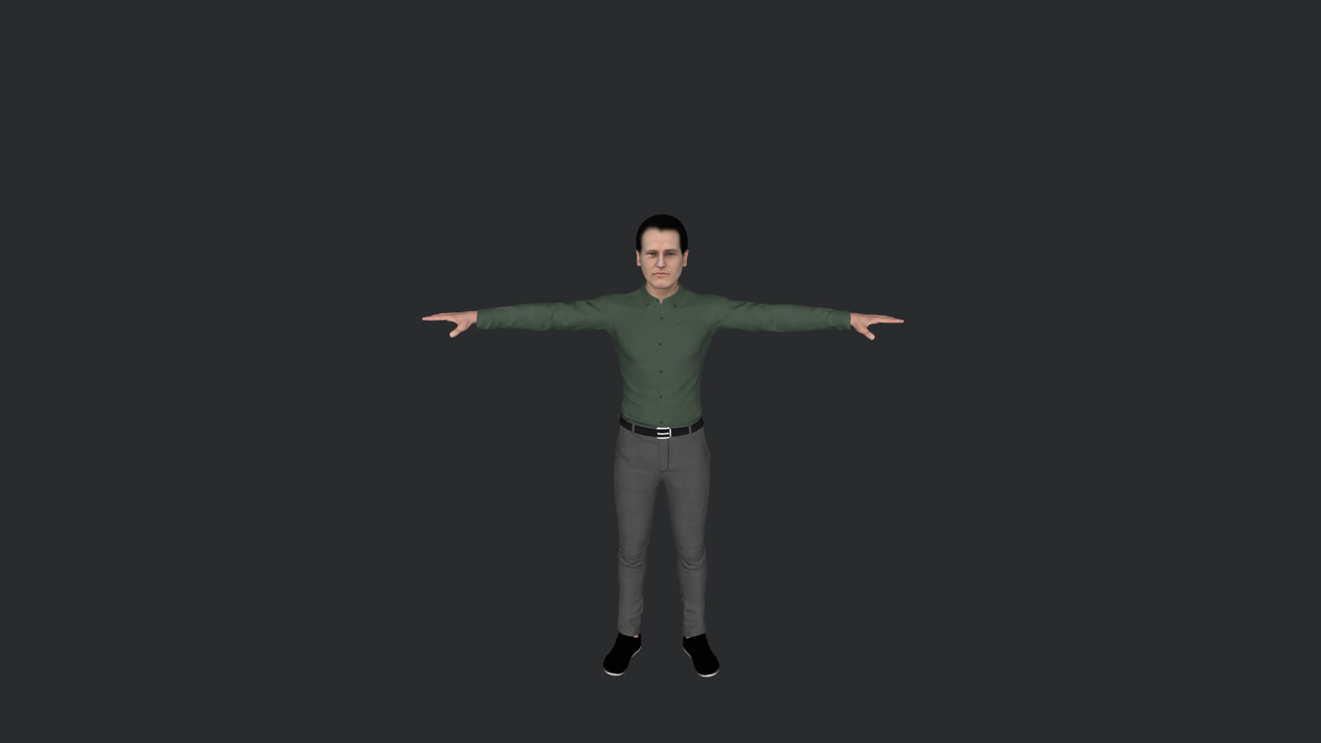Paul Newman Realistic Full Body Fully Rigged Character - 3D Model by ...