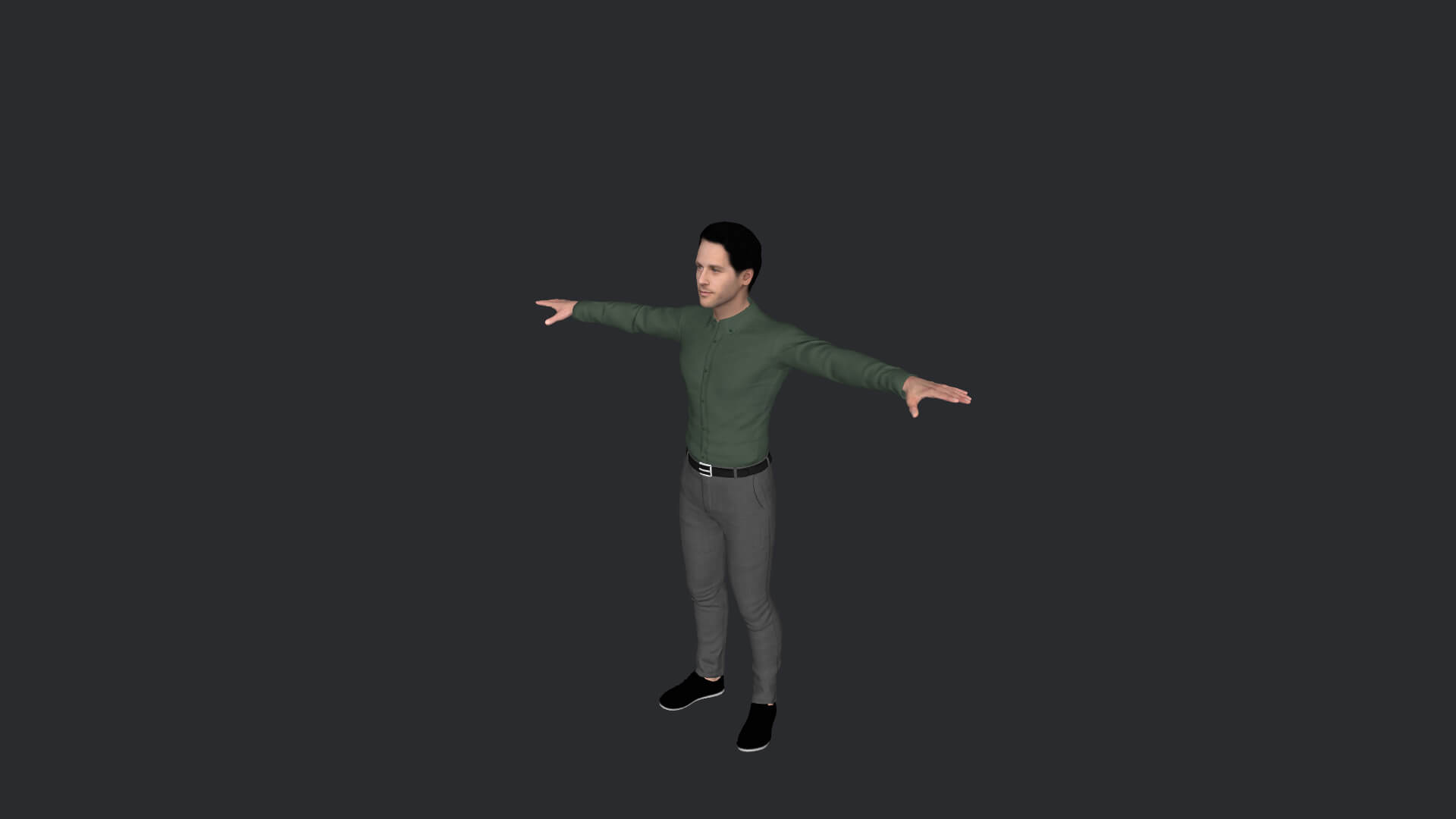Paul Rudd Realistic Full Body Fully Rigged Character - 3D Model by meta ...