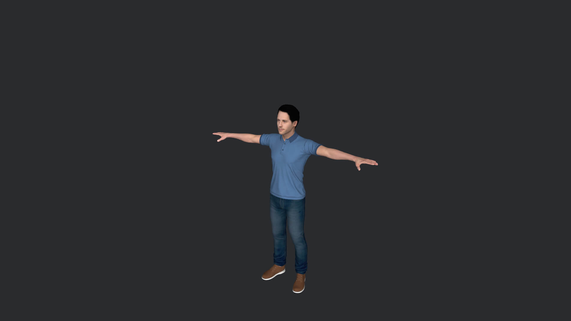 Paul Rudd Realistic Full Body Fully Rigged Character - 3D Model by meta ...