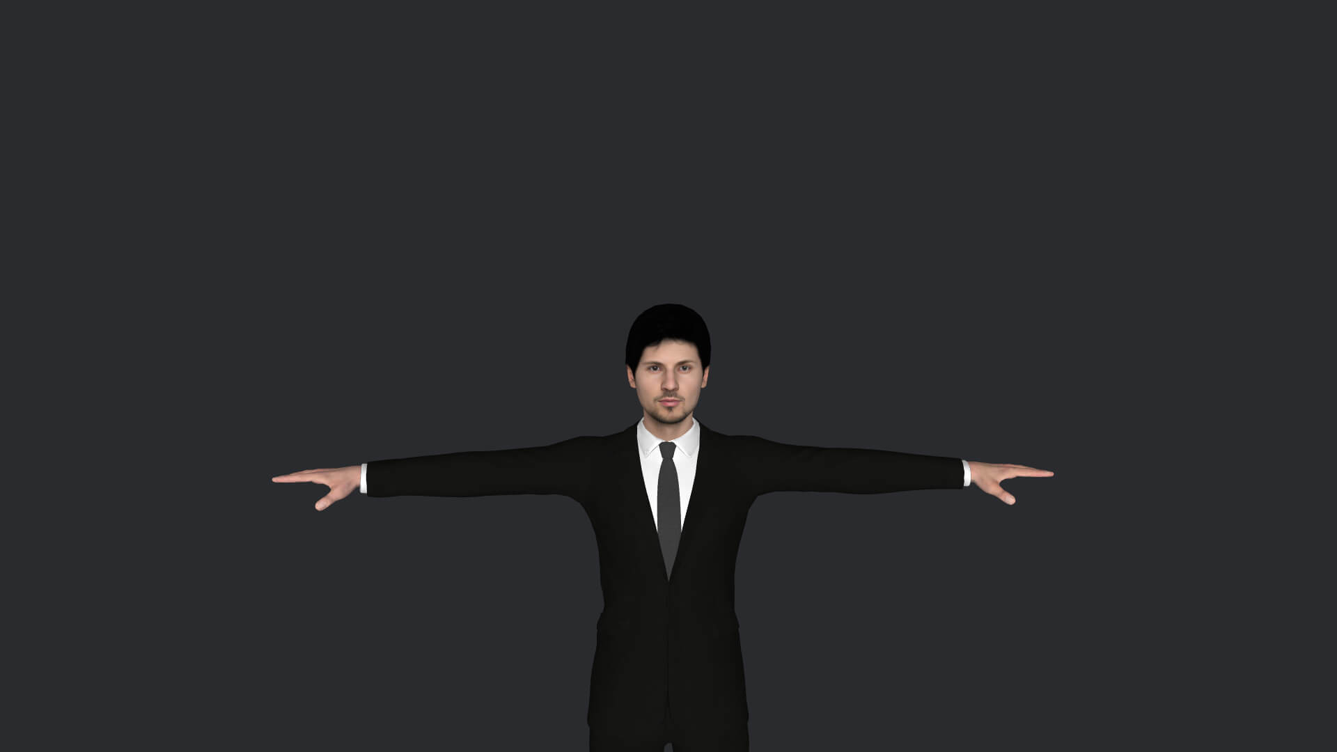 Pavel Durov Realistic Full Body Fully Rigged Character - 3D Model by ...