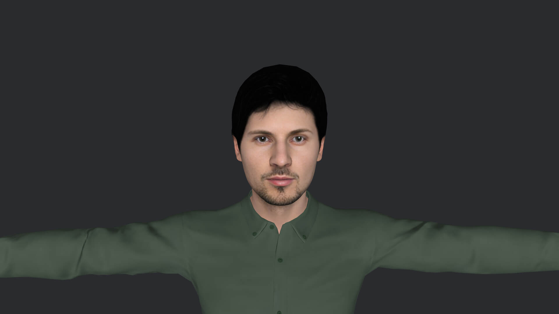 Pavel Durov Realistic Full Body Fully Rigged Character - 3D Model by ...