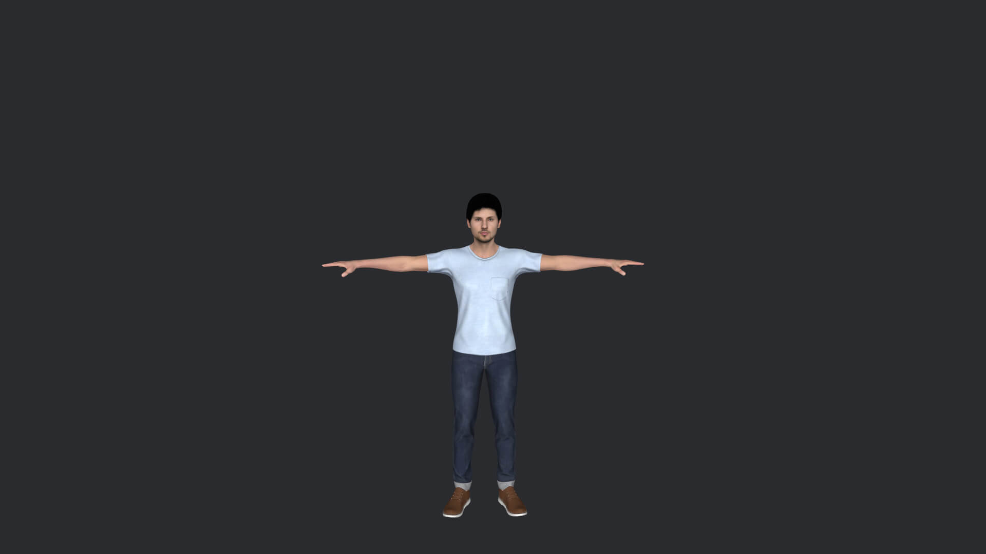 Pavel Durov Realistic Full Body Fully Rigged Character - 3D Model by ...