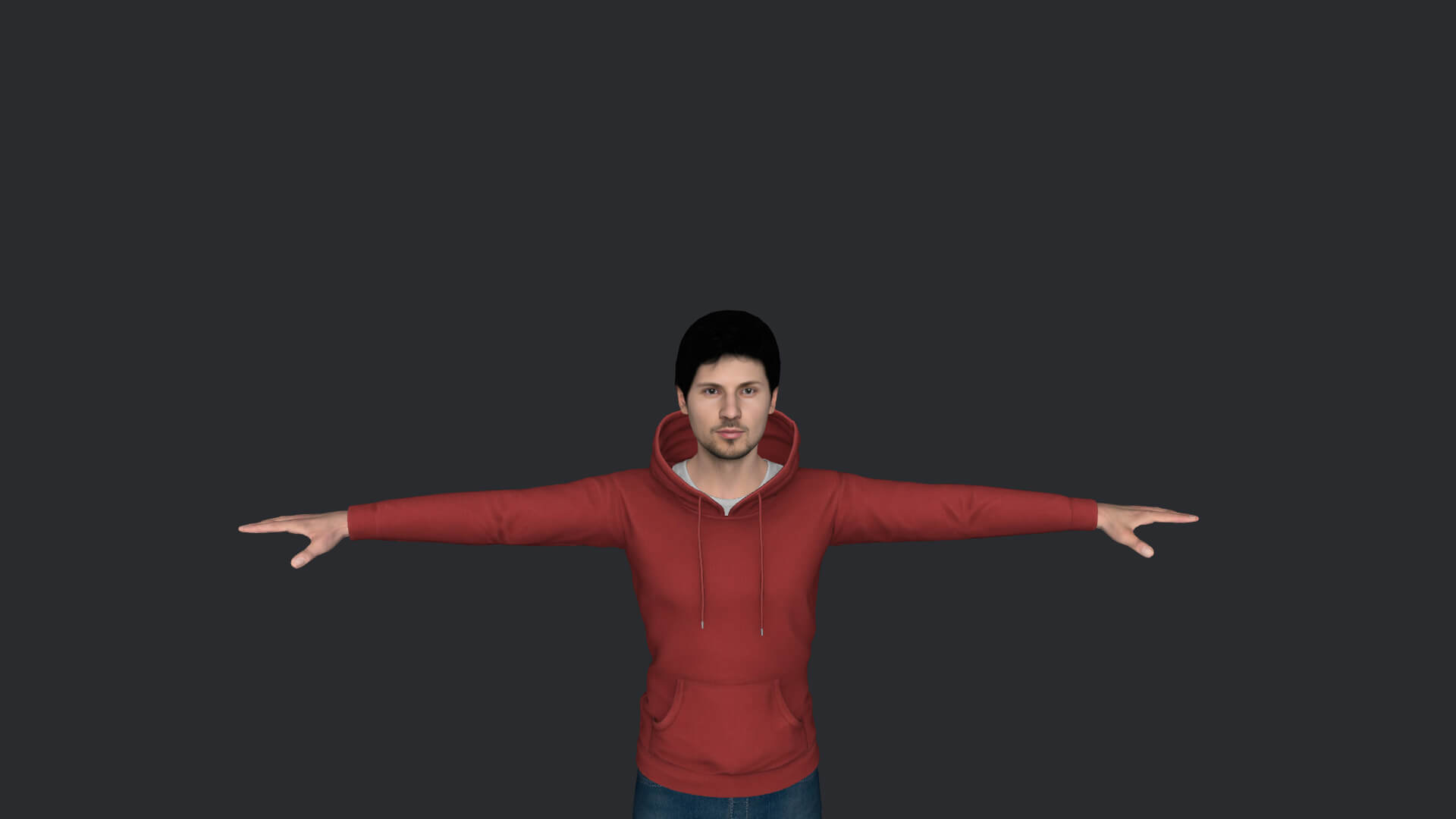 Pavel Durov Realistic Full Body Fully Rigged Character - 3D Model by ...