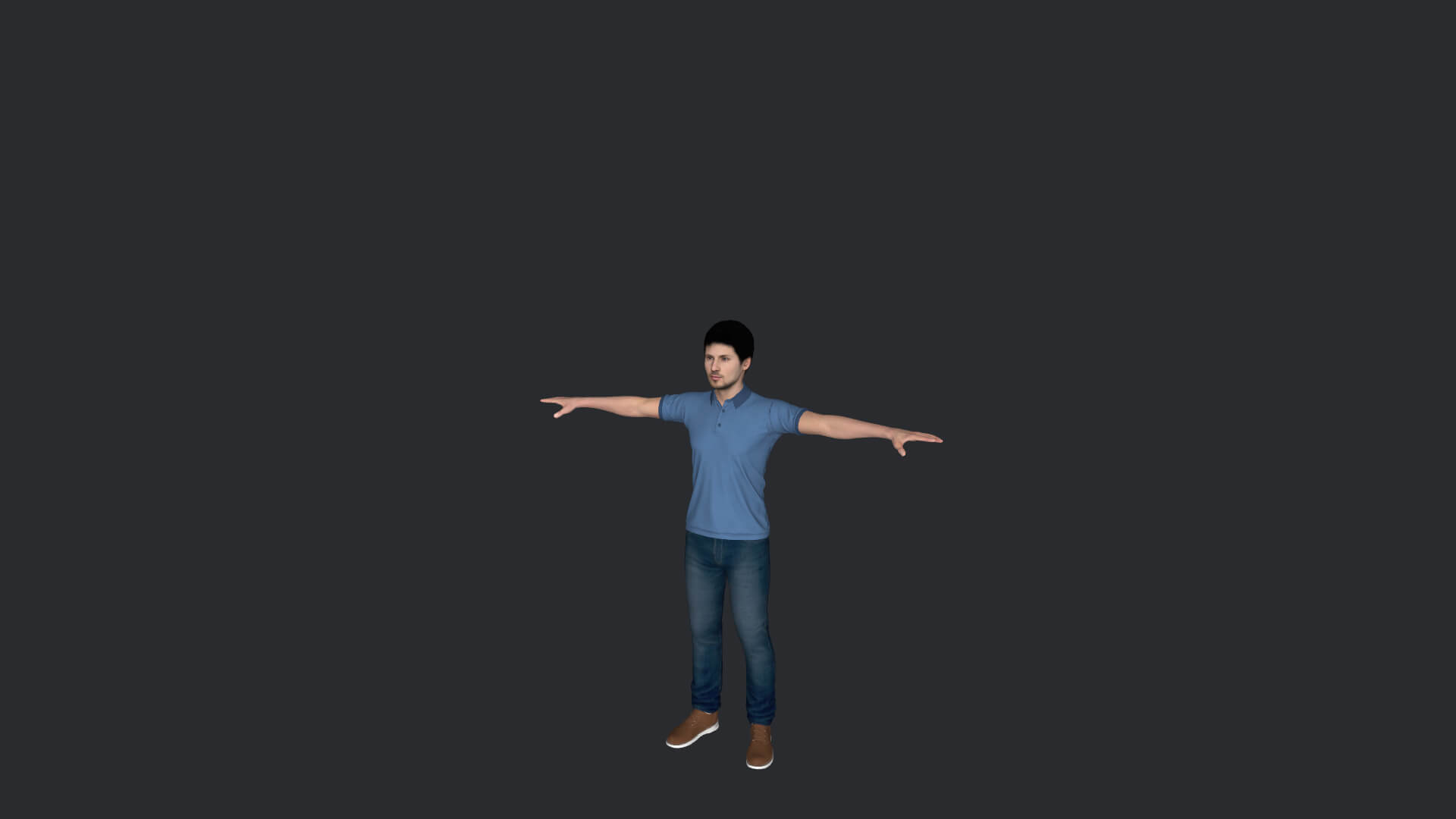 Pavel Durov Realistic Full Body Fully Rigged Character - 3D Model by ...