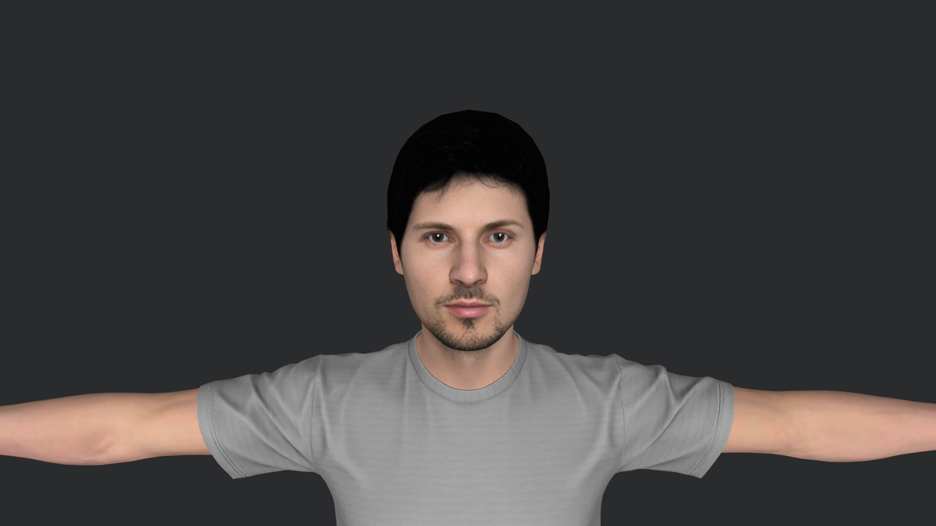 Pavel Durov Realistic Full Body Fully Rigged Character - 3D Model by ...