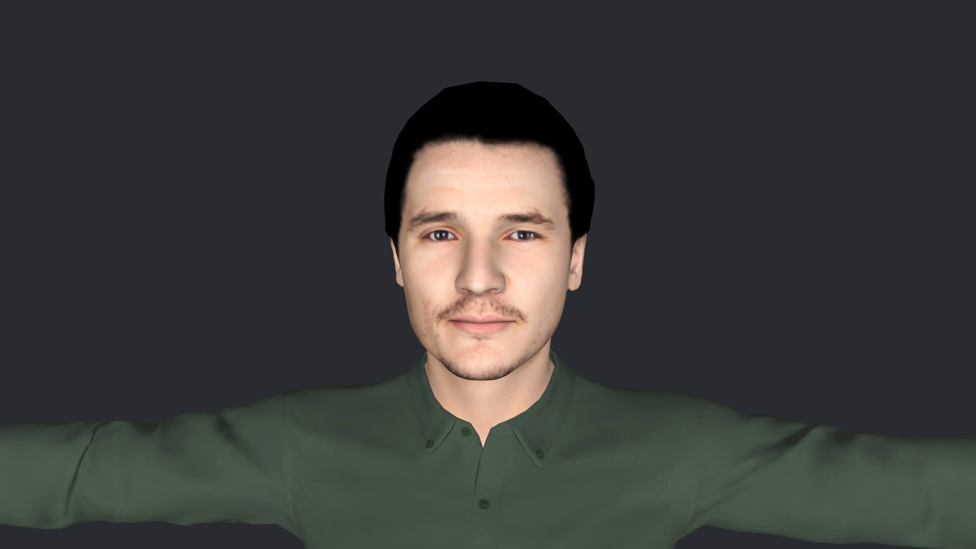 Pedro Pascal Hyper Realistic Full Body Rigged Character - 3D Model by ...