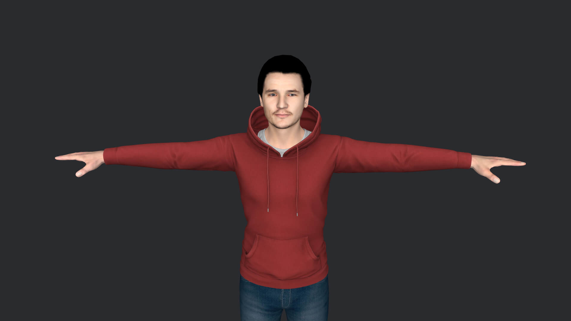 Pedro Pascal Hyper Realistic Full Body Rigged Character - 3D Model by ...
