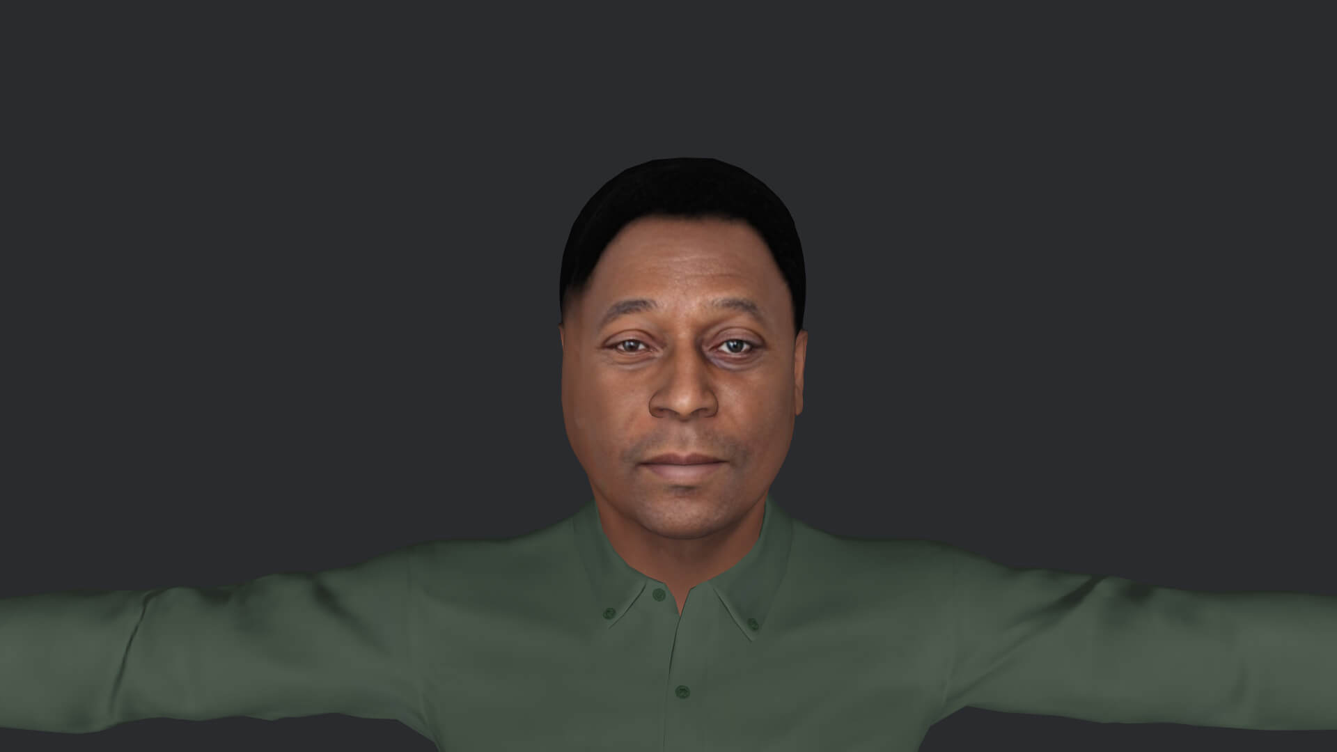 Pele Realistic Full Body Fully Rigged Character - 3D Model by meta avatars