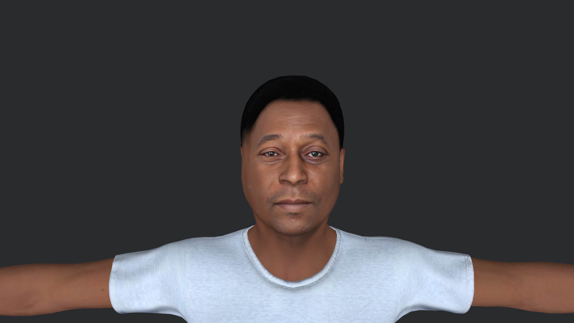 Pele Realistic Full Body Fully Rigged Character - 3D Model by meta avatars