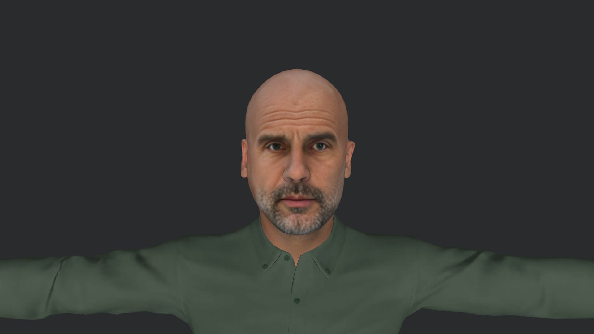 Pep Guardiola Realistic Full Body Fully Rigged Character - 3D Model by ...
