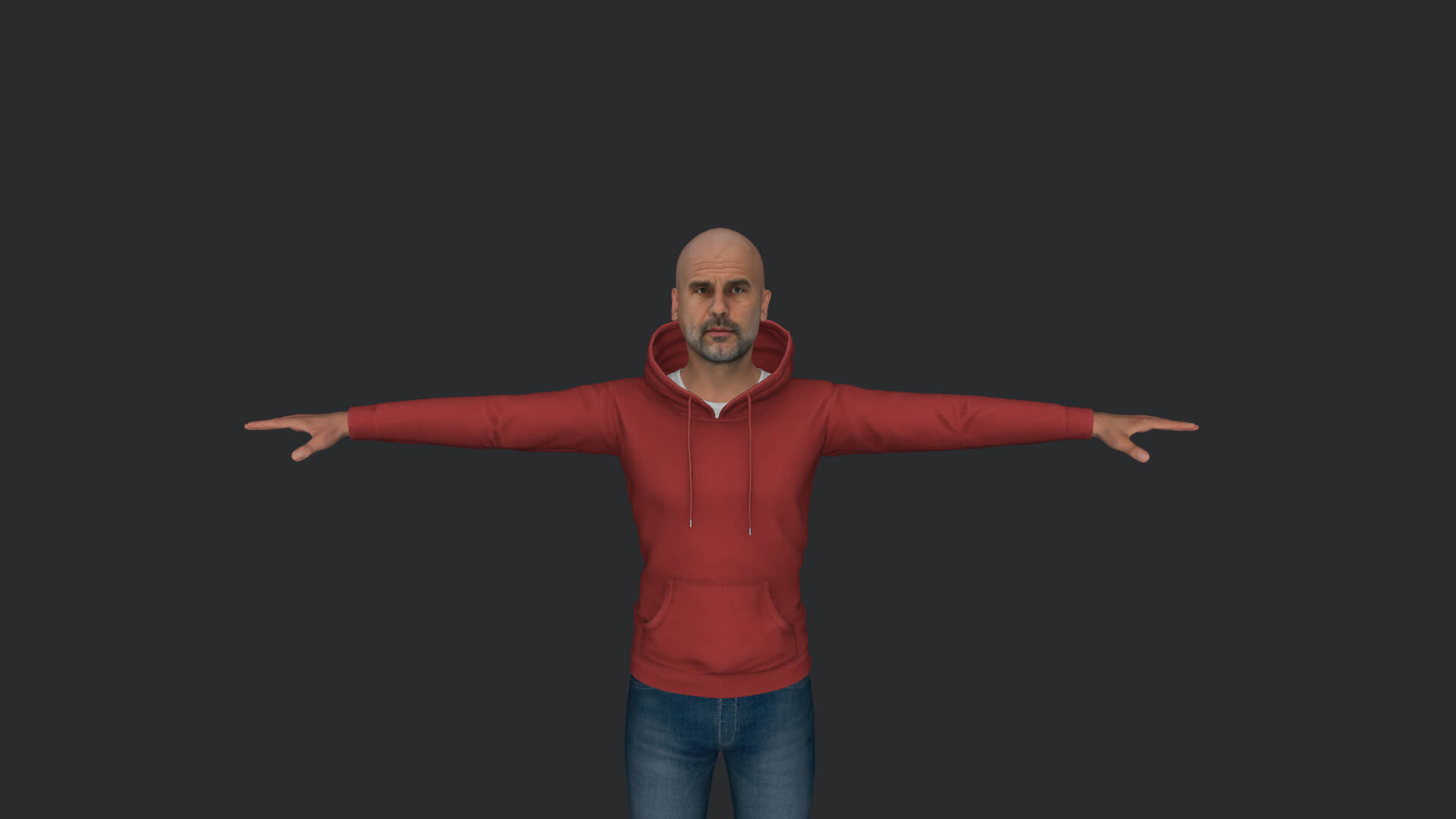 Pep Guardiola Realistic Full Body Fully Rigged Character - 3D Model by ...
