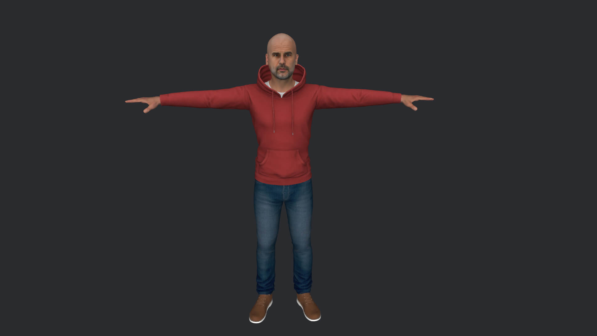 Pep Guardiola Realistic Full Body Fully Rigged Character - 3D Model by ...