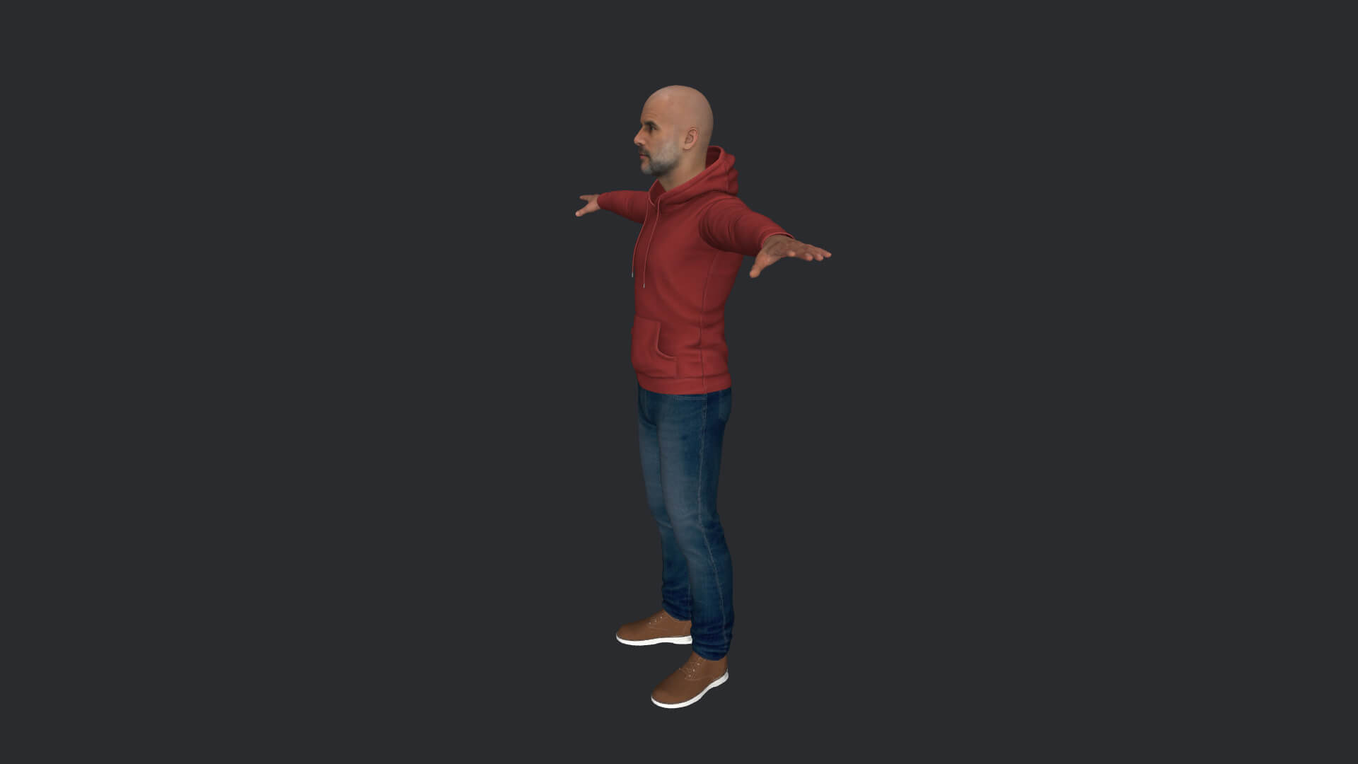 Pep Guardiola Realistic Full Body Fully Rigged Character - 3D Model by ...