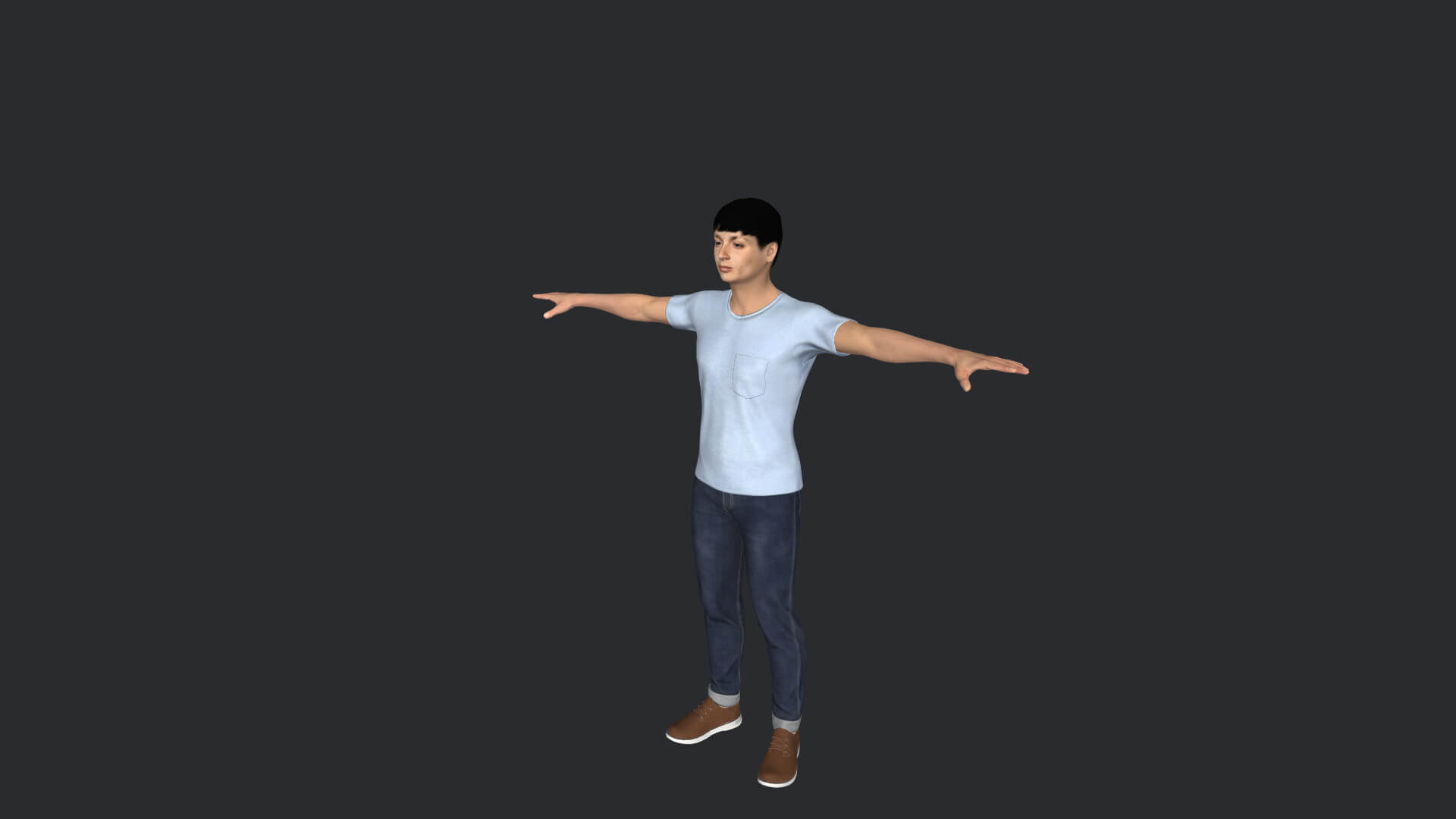 Peso Pluma Realistic Full Body Fully Rigged Character - 3D Model by ...