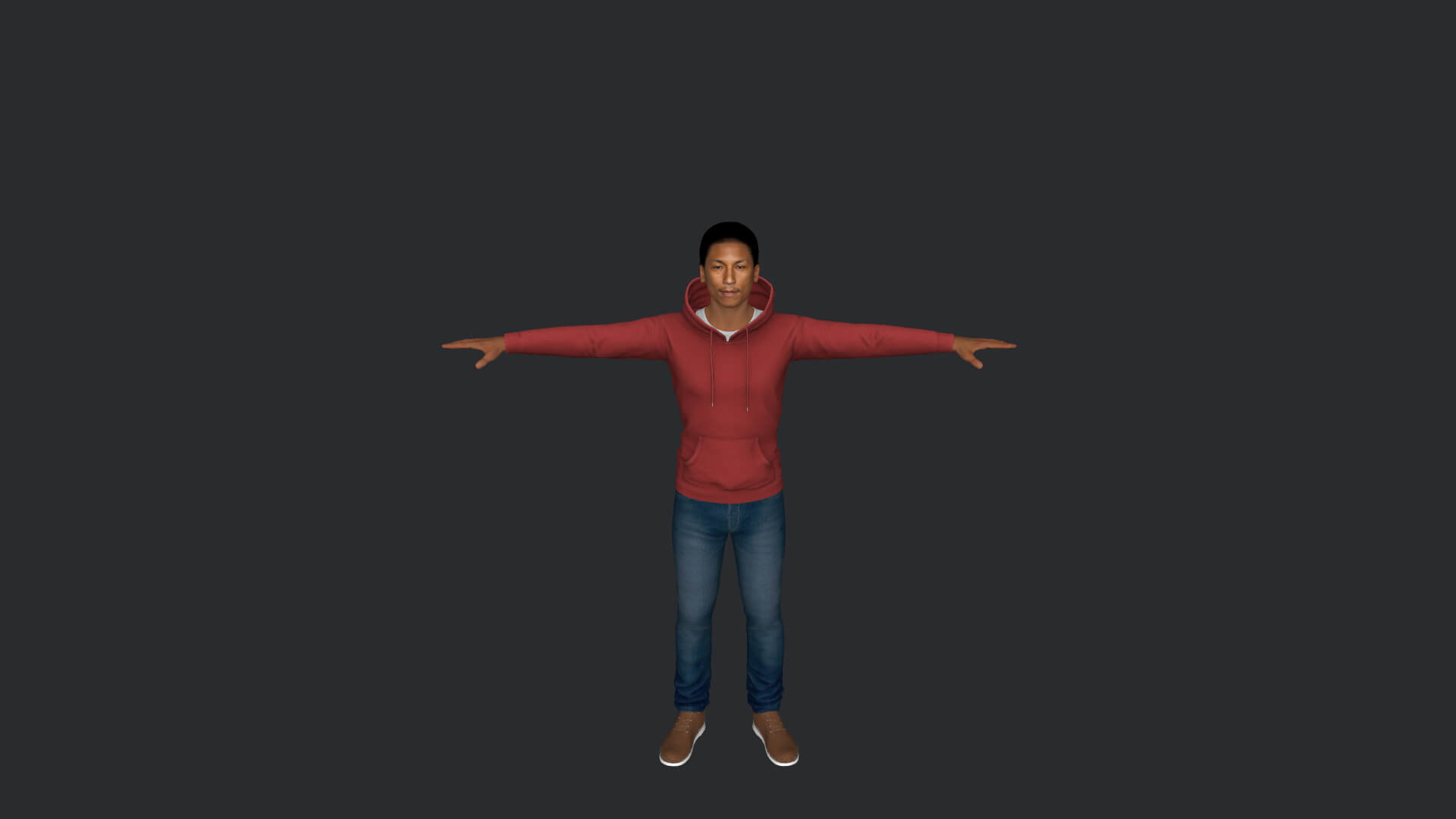 Pharrell Williams Realistic Full Body Fully Rigged Character - 3D Model ...