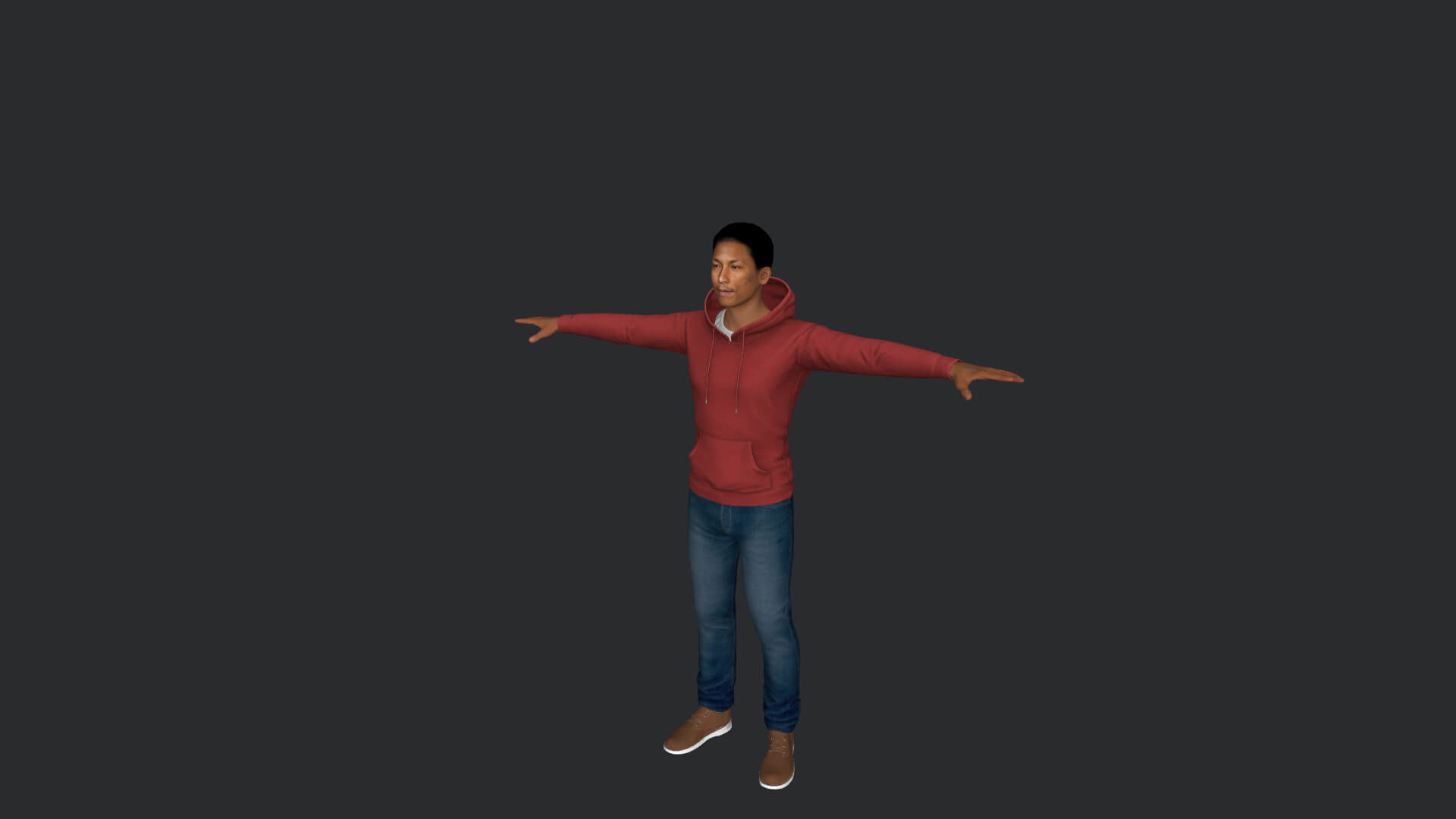 Pharrell Williams Realistic Full Body Fully Rigged Character - 3D Model ...