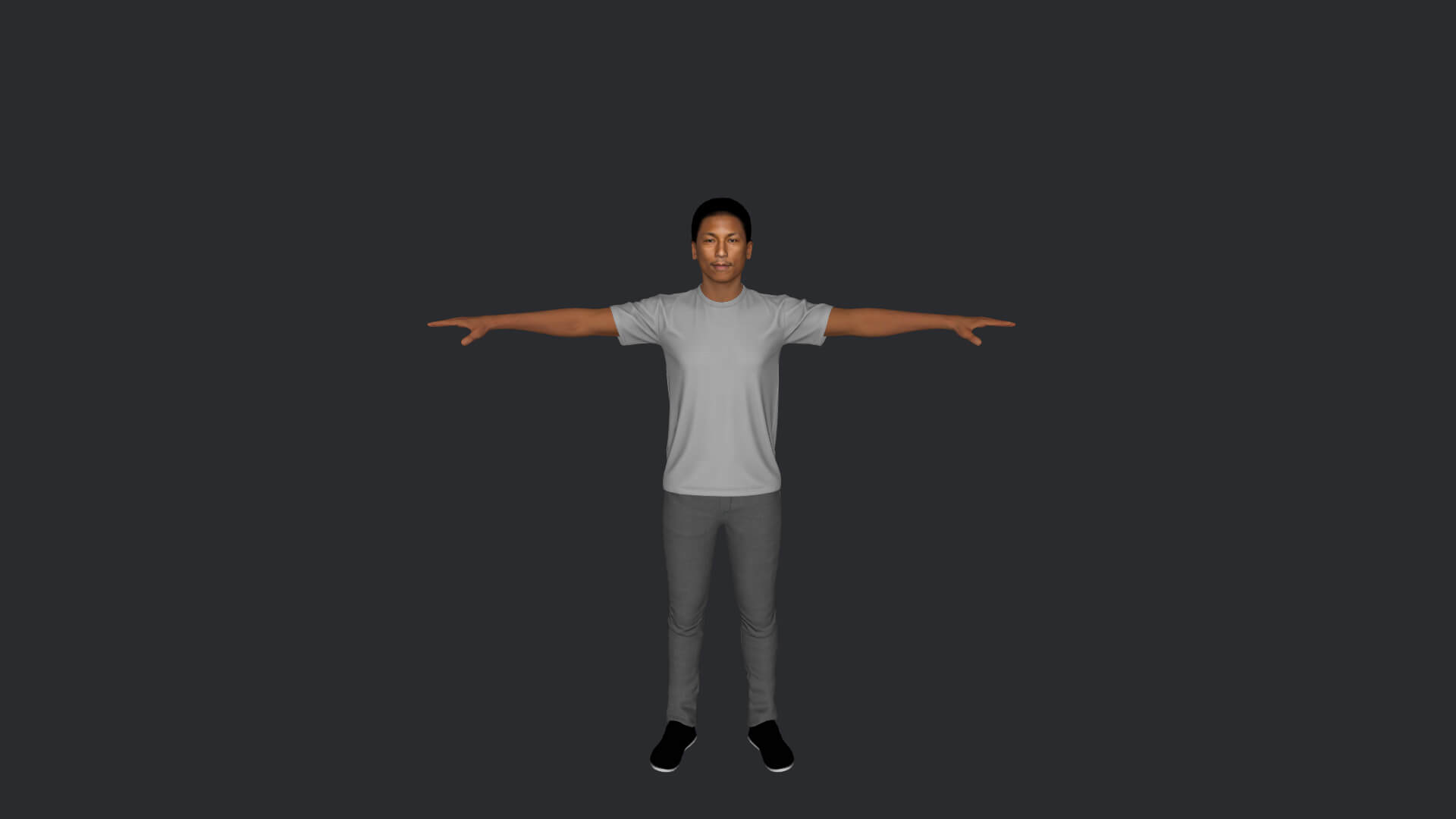 Pharrell Williams Realistic Full Body Fully Rigged Character - 3D Model ...