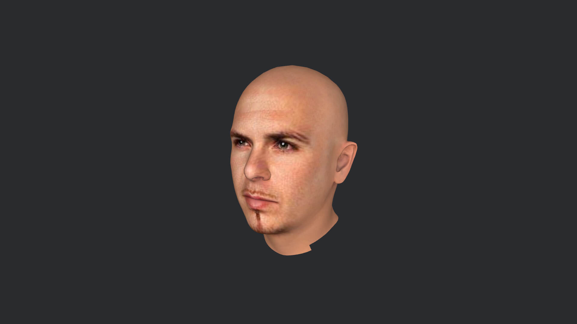 Pitbull Singer Realistic Full Body Fully Rigged Character - 3D Model by ...