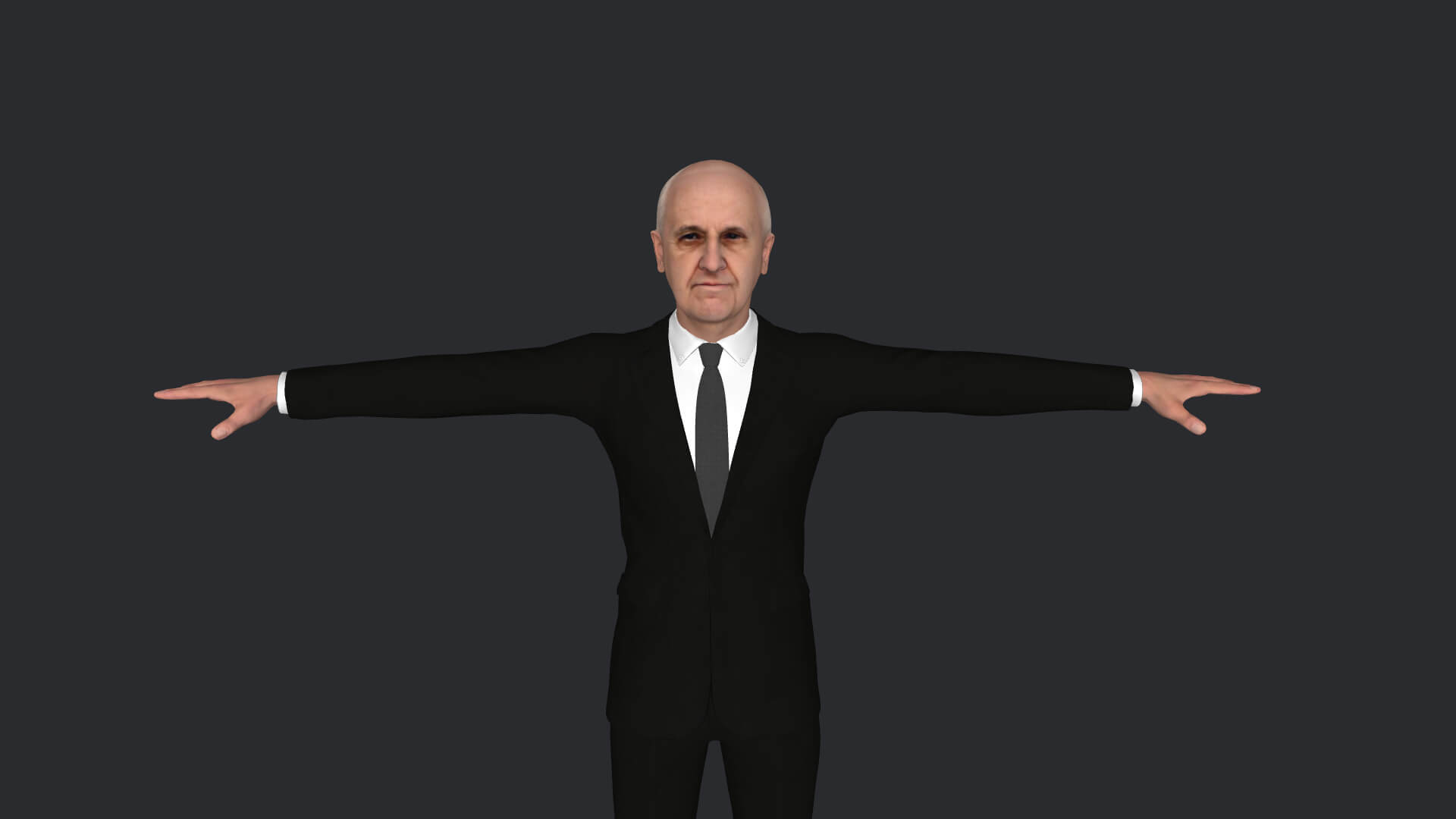 Pope Francis Realistic Full Body Fully Rigged Character - 3D Model by ...
