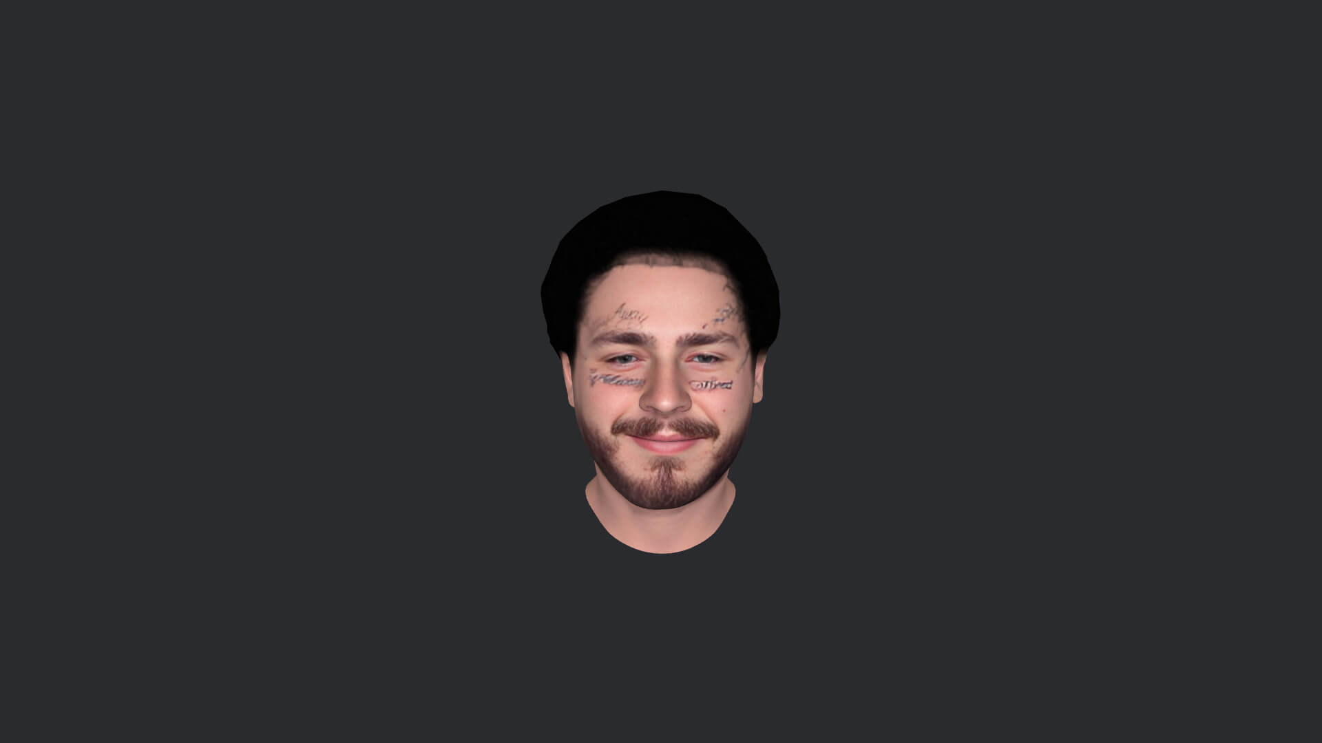 Post Malone Realistic Full Body Fully Rigged Character - 3D Model by ...