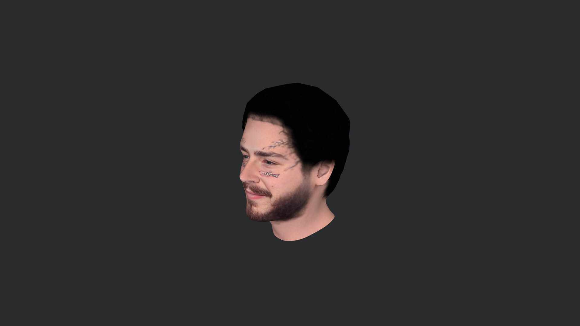 Post Malone Realistic Full Body Fully Rigged Character - 3D Model by ...