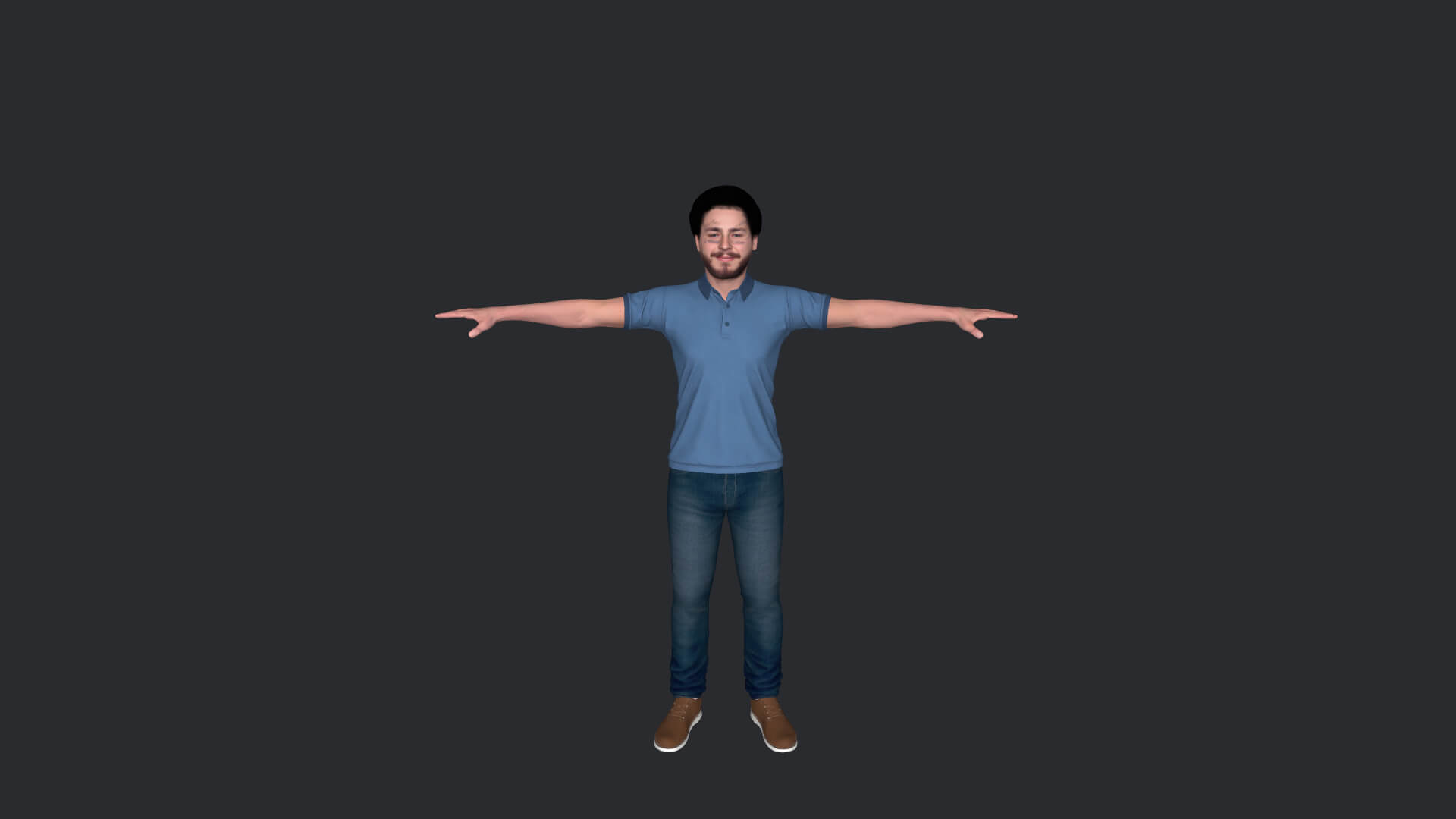 Post Malone Realistic Full Body Fully Rigged Character - 3D Model by ...
