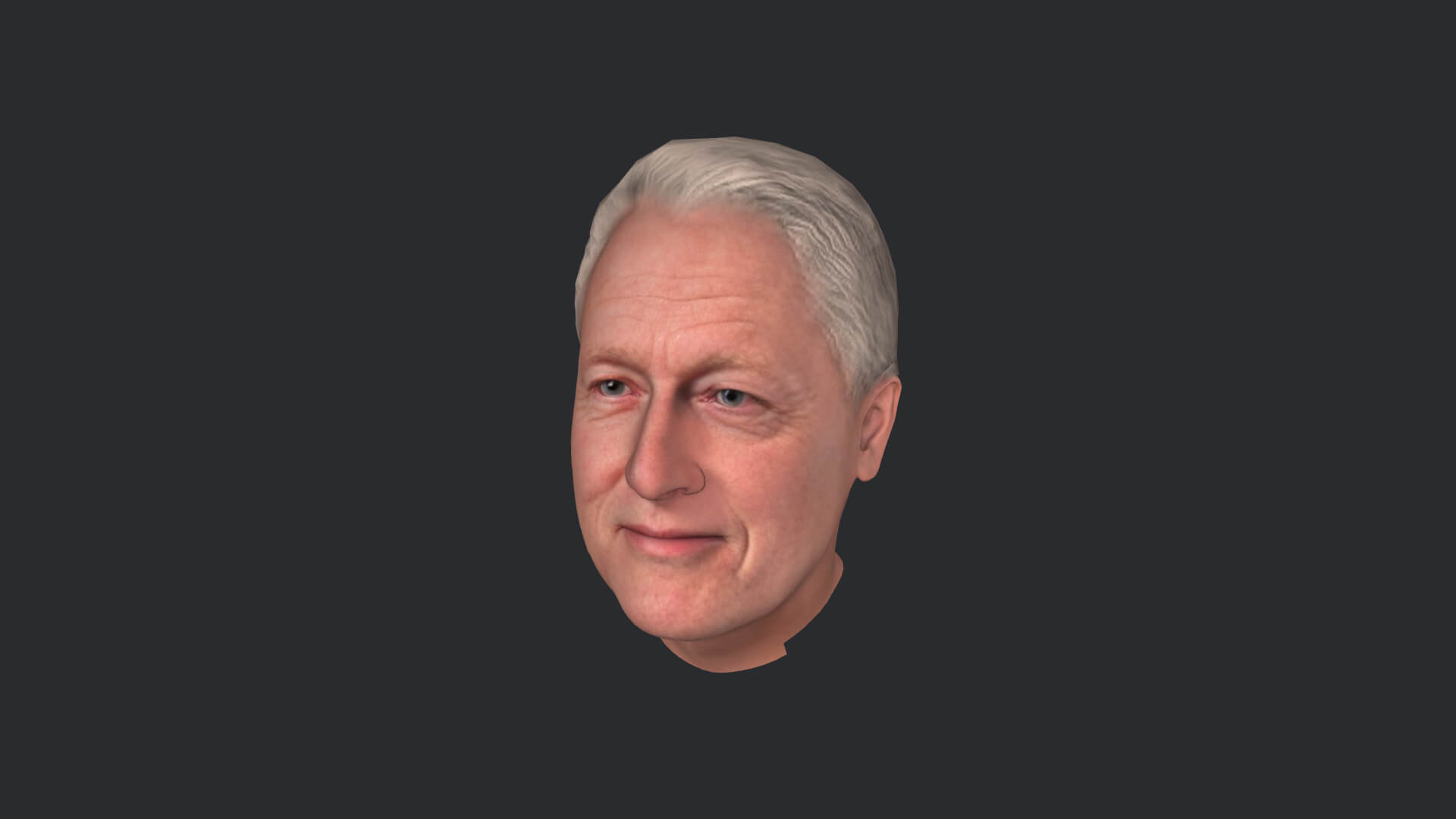 President Bill Clinton Realistic Fully Rigged Character - 3D Model by ...