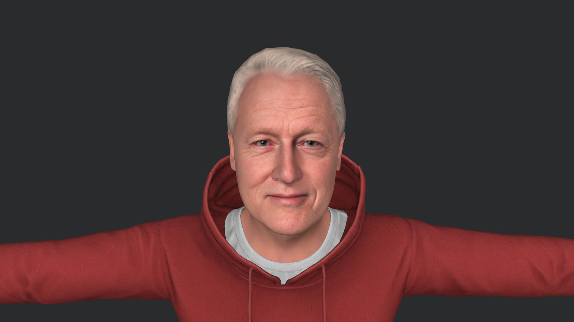 President Bill Clinton Realistic Fully Rigged Character - 3D Model by ...