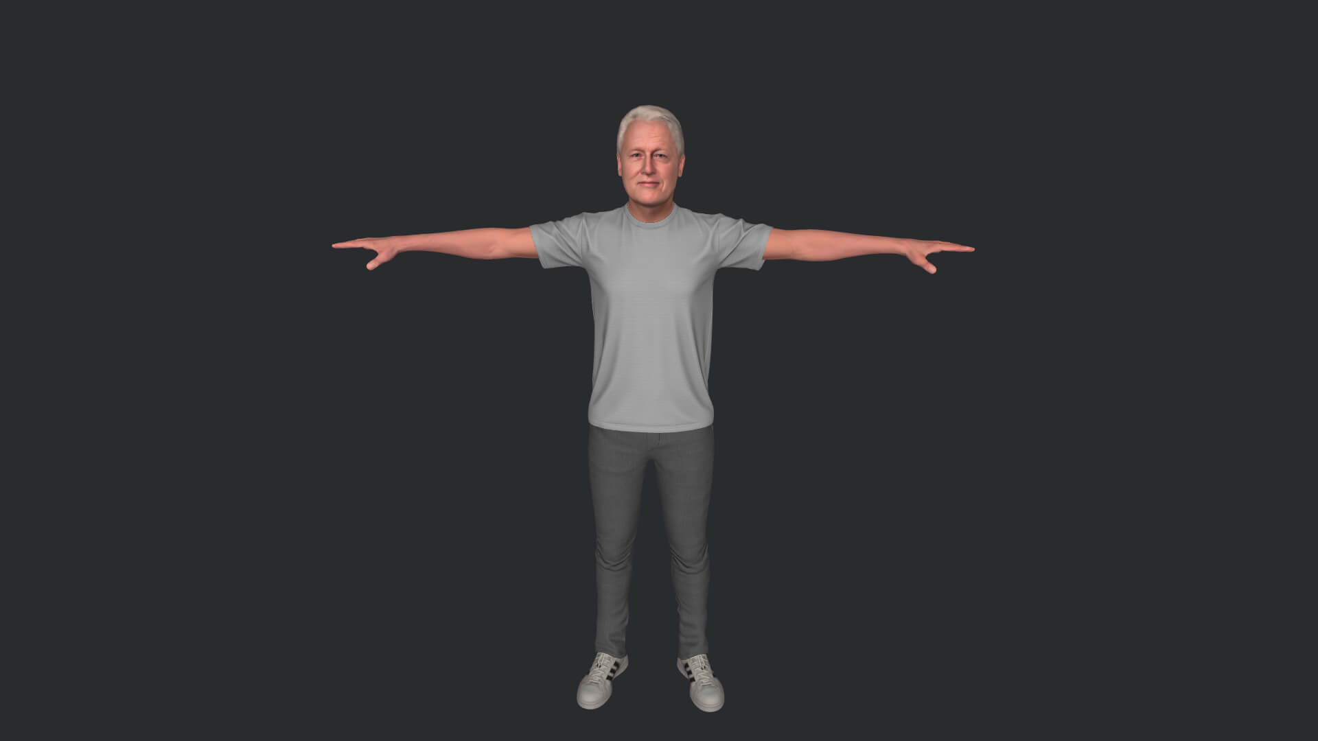 President Bill Clinton Realistic Fully Rigged Character - 3D Model by ...