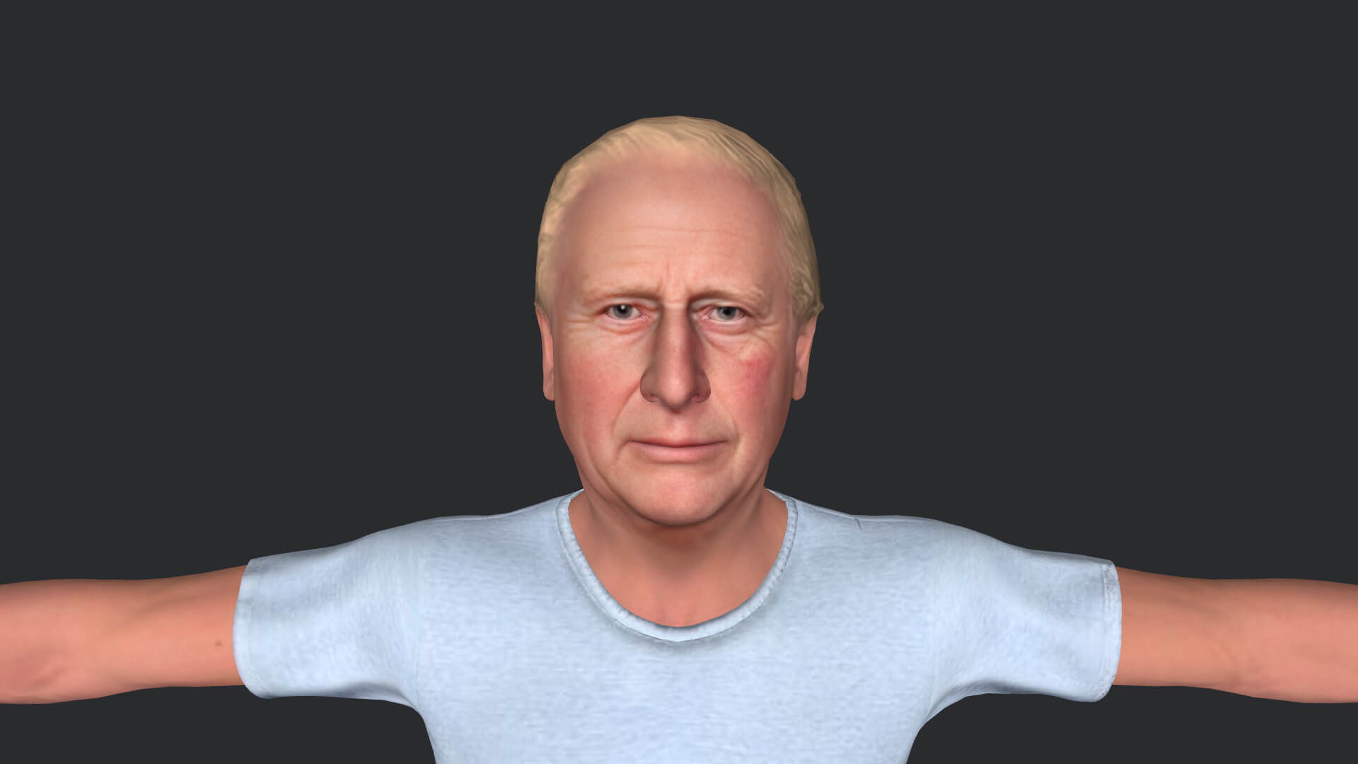 Prince Charles Realistic Full Body Fully Rigged Character - 3D Model by ...