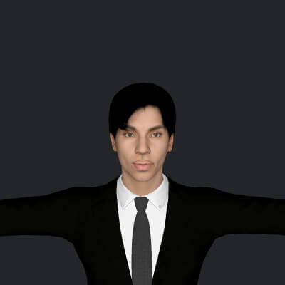 Prince Realistic Full Body Fully Rigged Character - 3D Model by meta ...